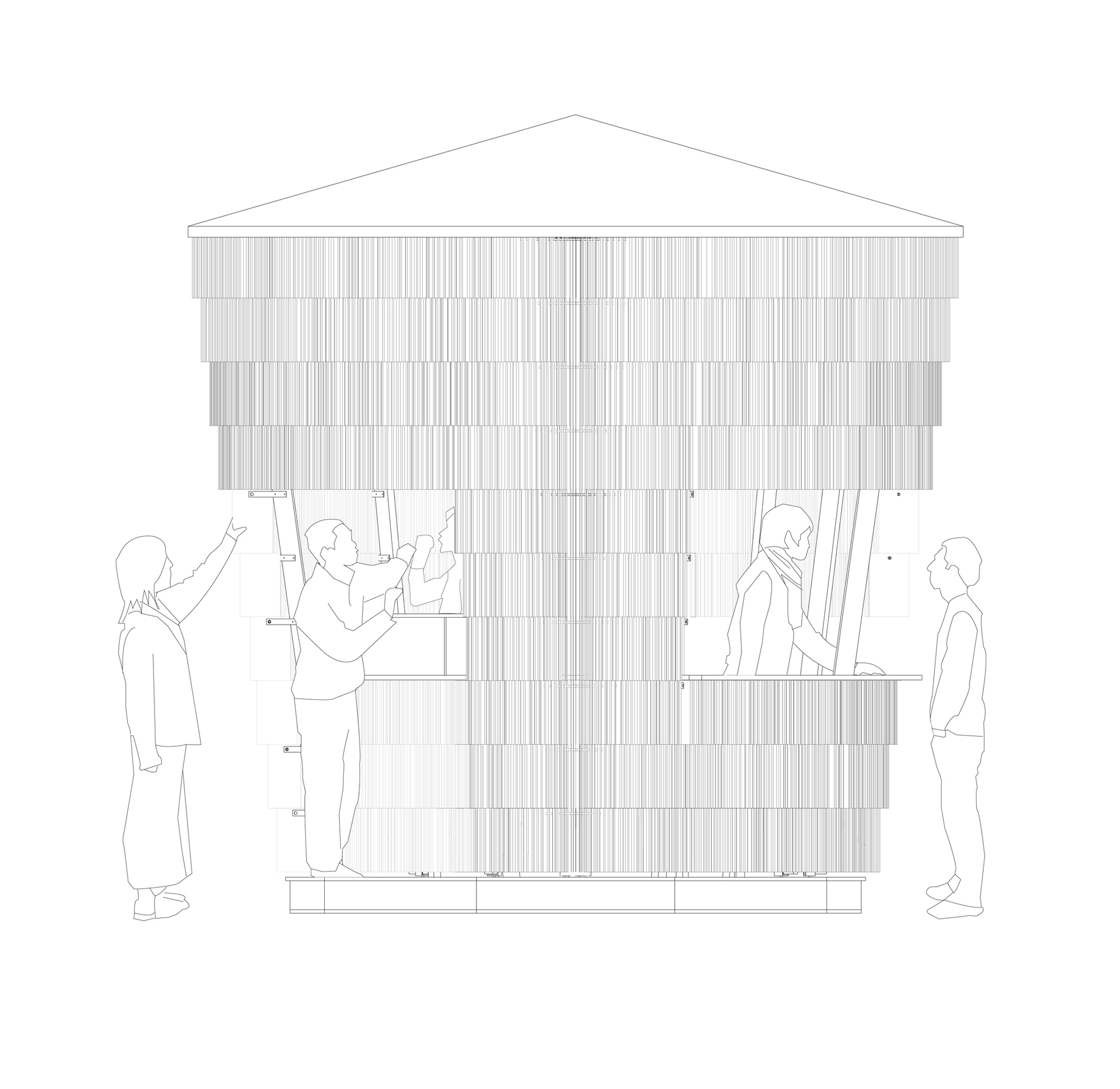 Gallery of Paper Pavilion / PAN-PROJECTS - 22