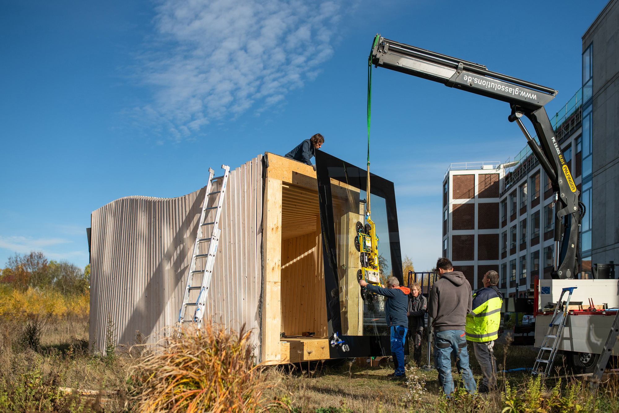 Gallery of IBA Timber Prototype House / ICD University of Stuttgart - 10