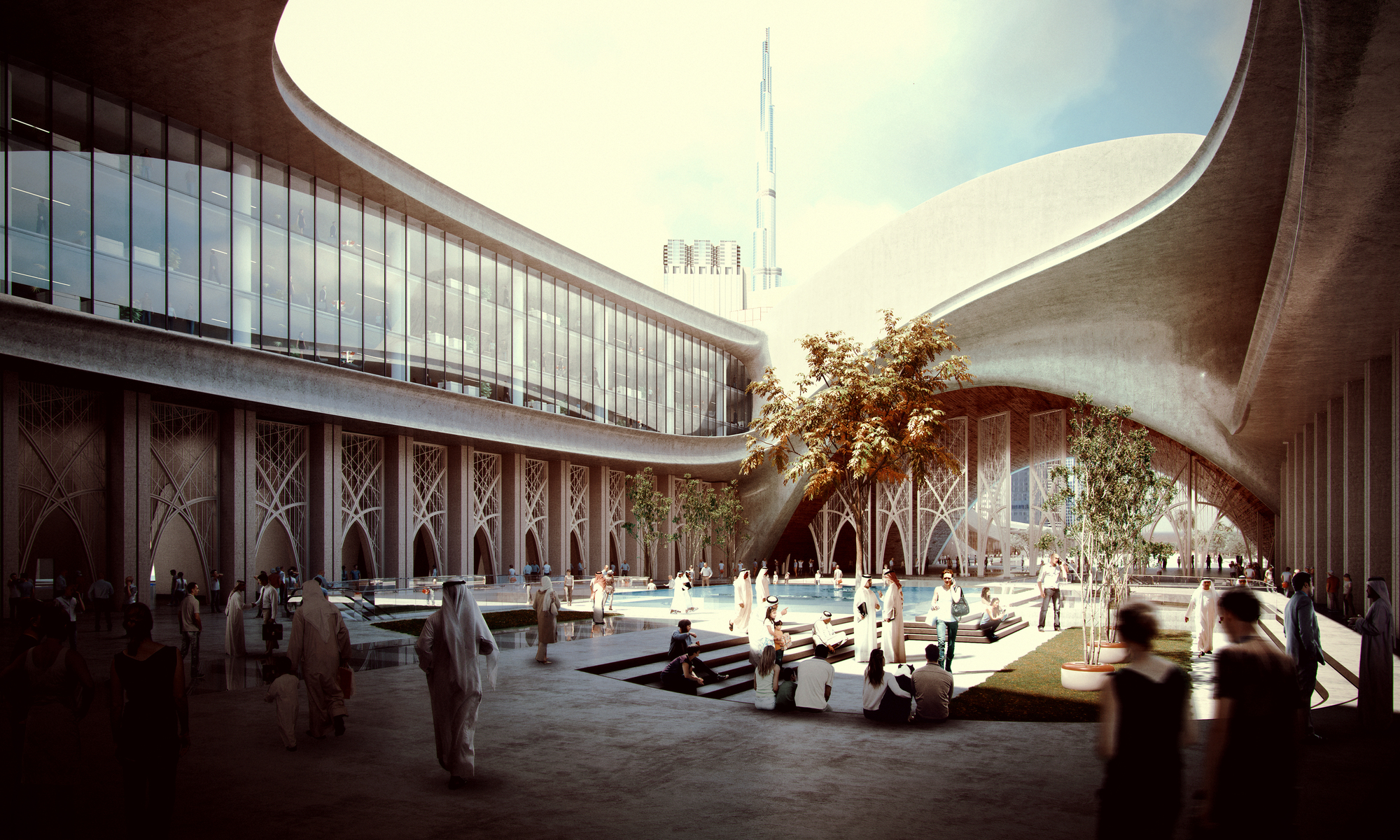 Gallery of Mouaz Abouzaid and Dima Faraj Design Urban Greenway for ...