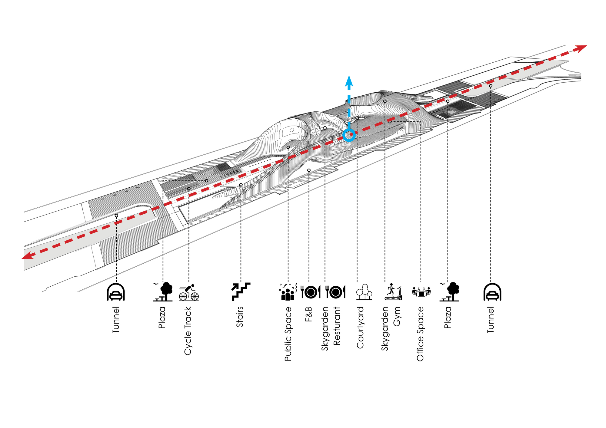 Gallery of Mouaz Abouzaid and Dima Faraj Design Urban Greenway for ...