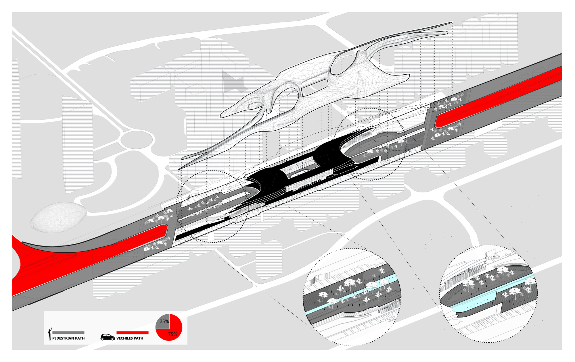 Gallery of Mouaz Abouzaid and Dima Faraj Design Urban Greenway for ...