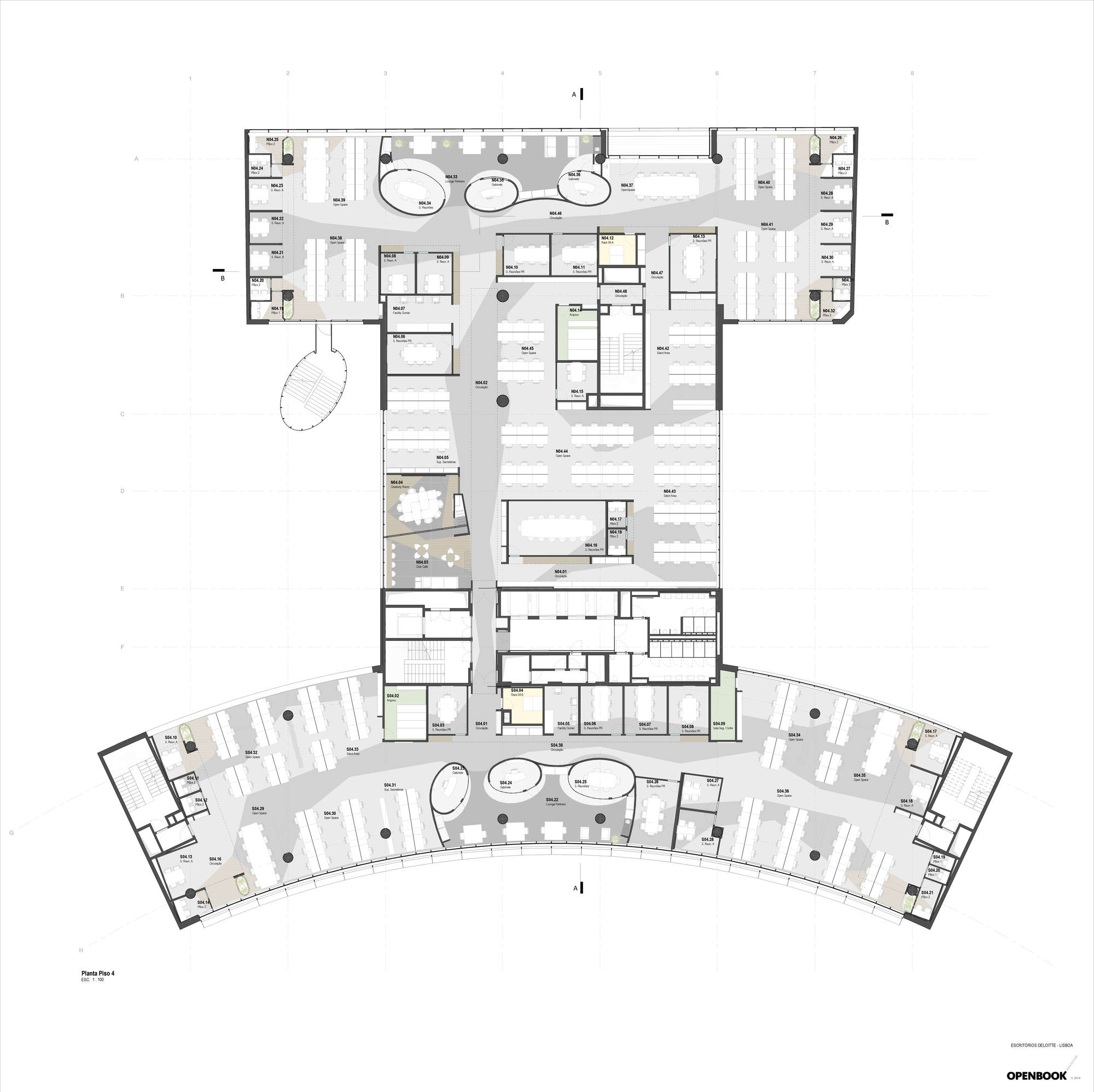 Gallery of Deloitte Hub Offices / OPENBOOK Architecture - 20