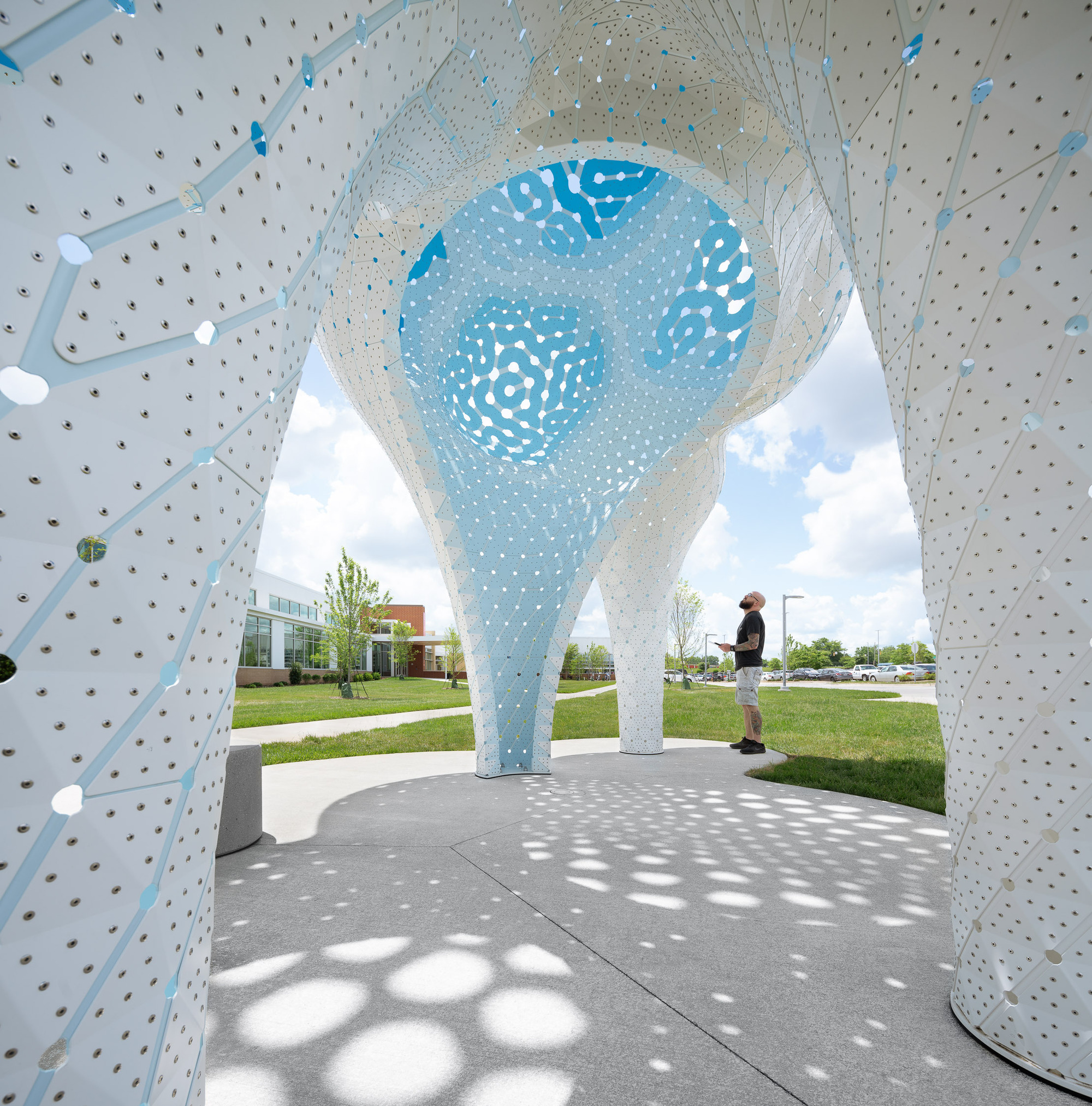 Gallery of Pillars of Dreams Pavilion / MARC FORNES / THEVERYMANY - 14