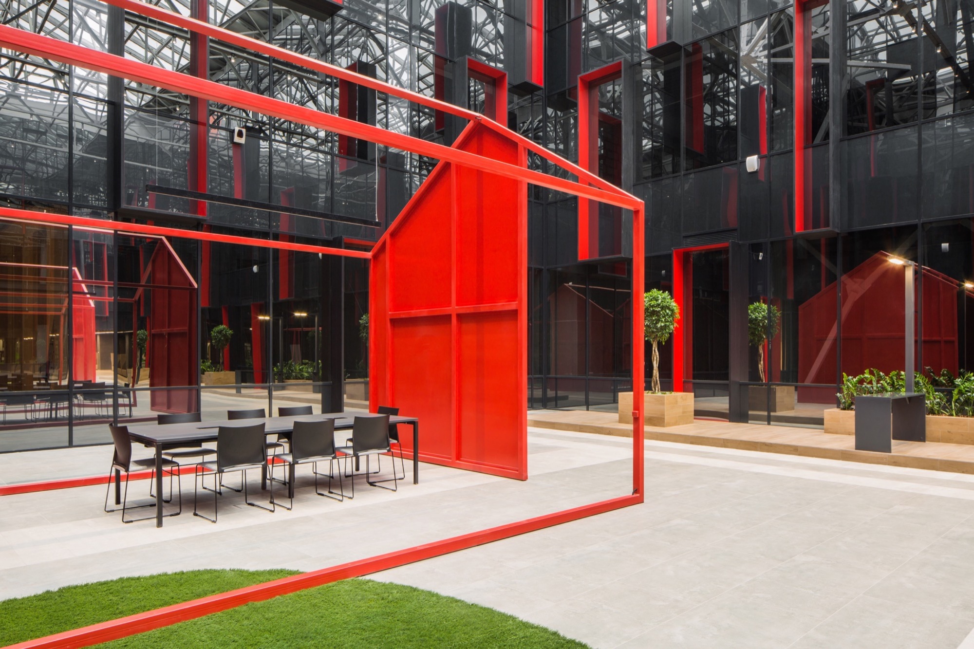 Gallery of Neo Geo Business Center Interiors / T+T Architects - 10