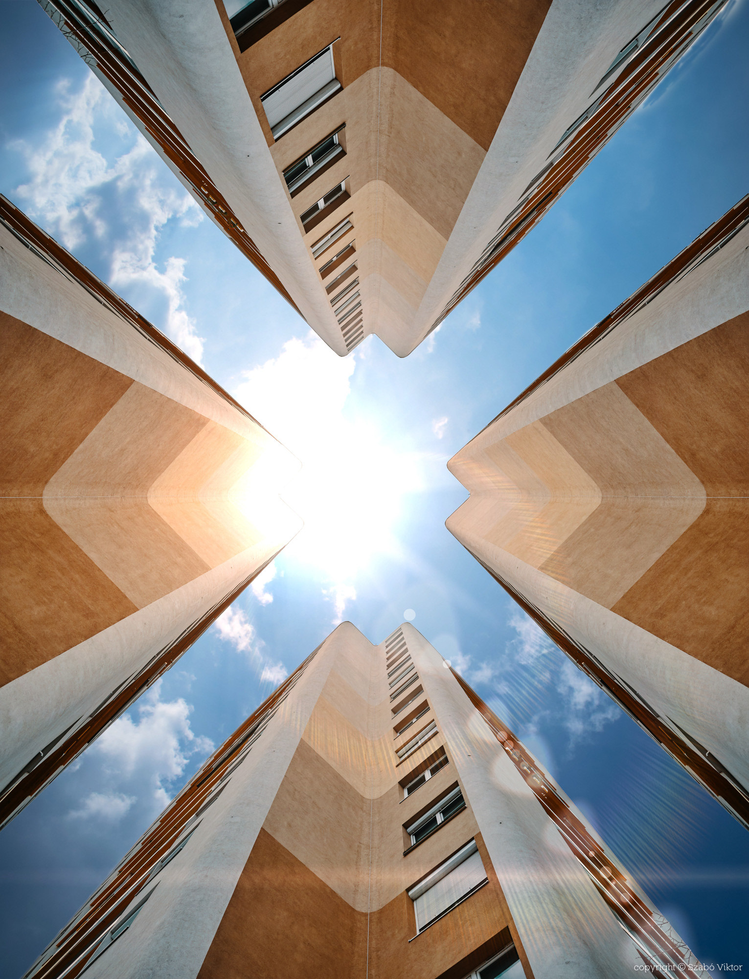 Gallery of Photographer Manipulates Architecture to Create an Imaginary ...