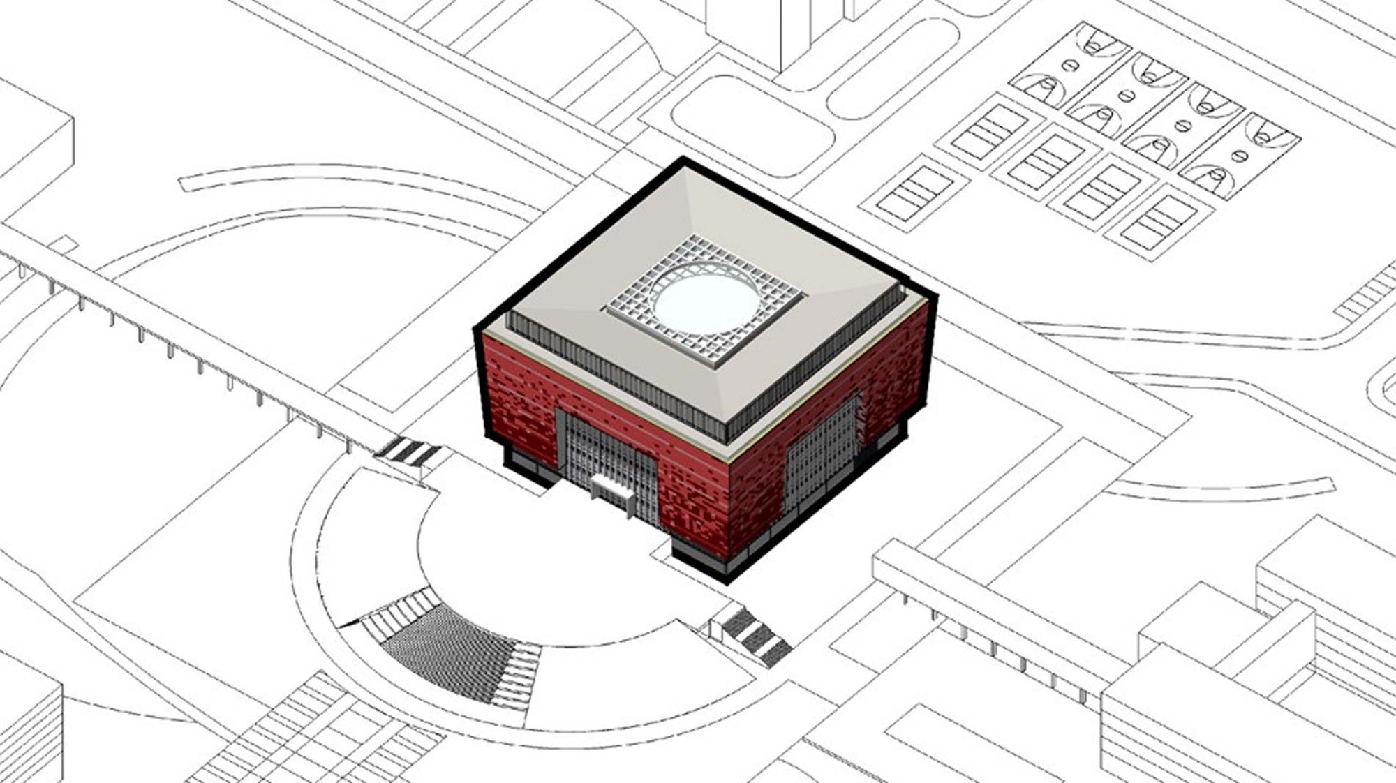 Gallery of Chengdu University Library / China Southwest Architectural ...