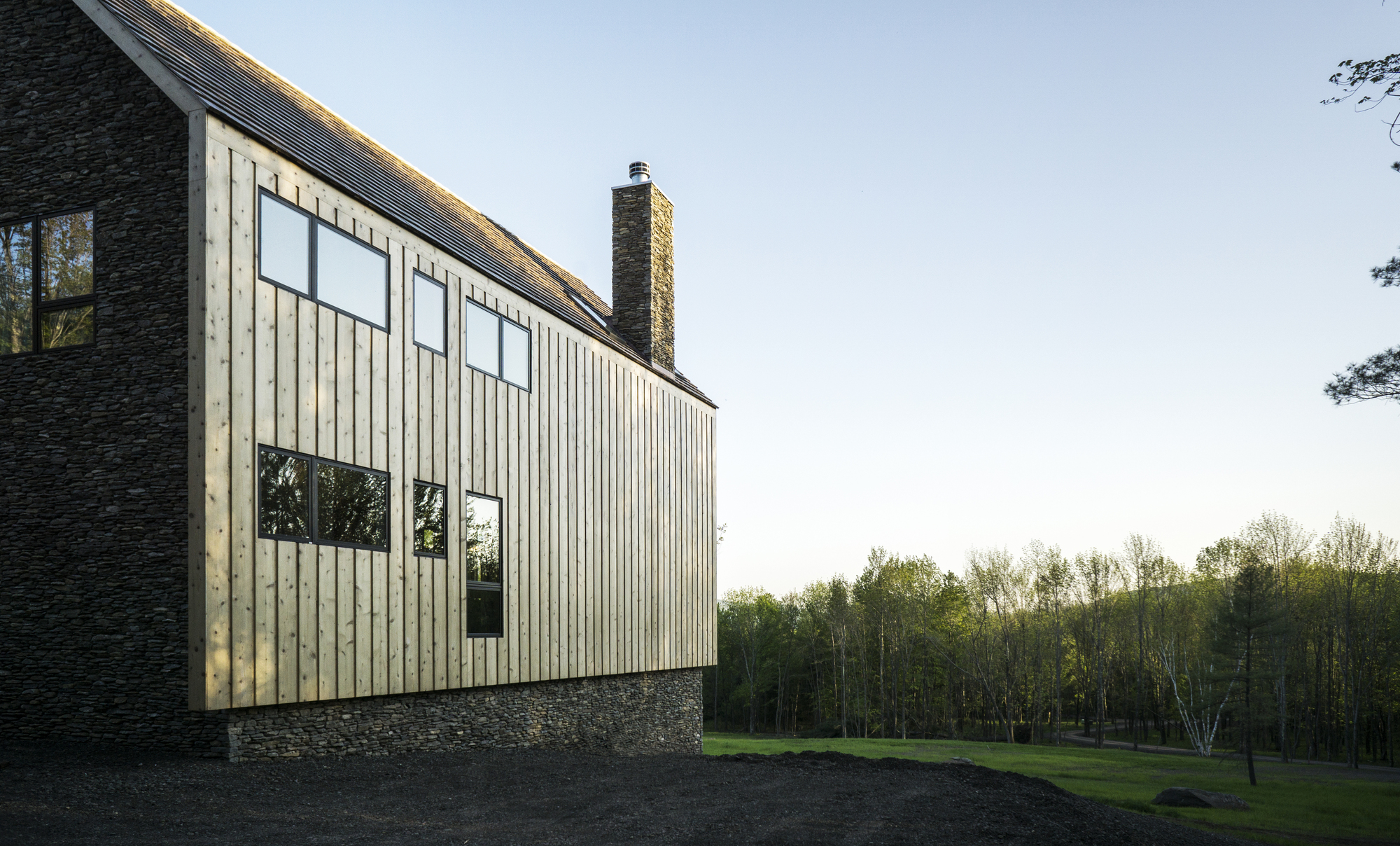 Galería de Casa de piedra y madera / Mago Architecture - 15