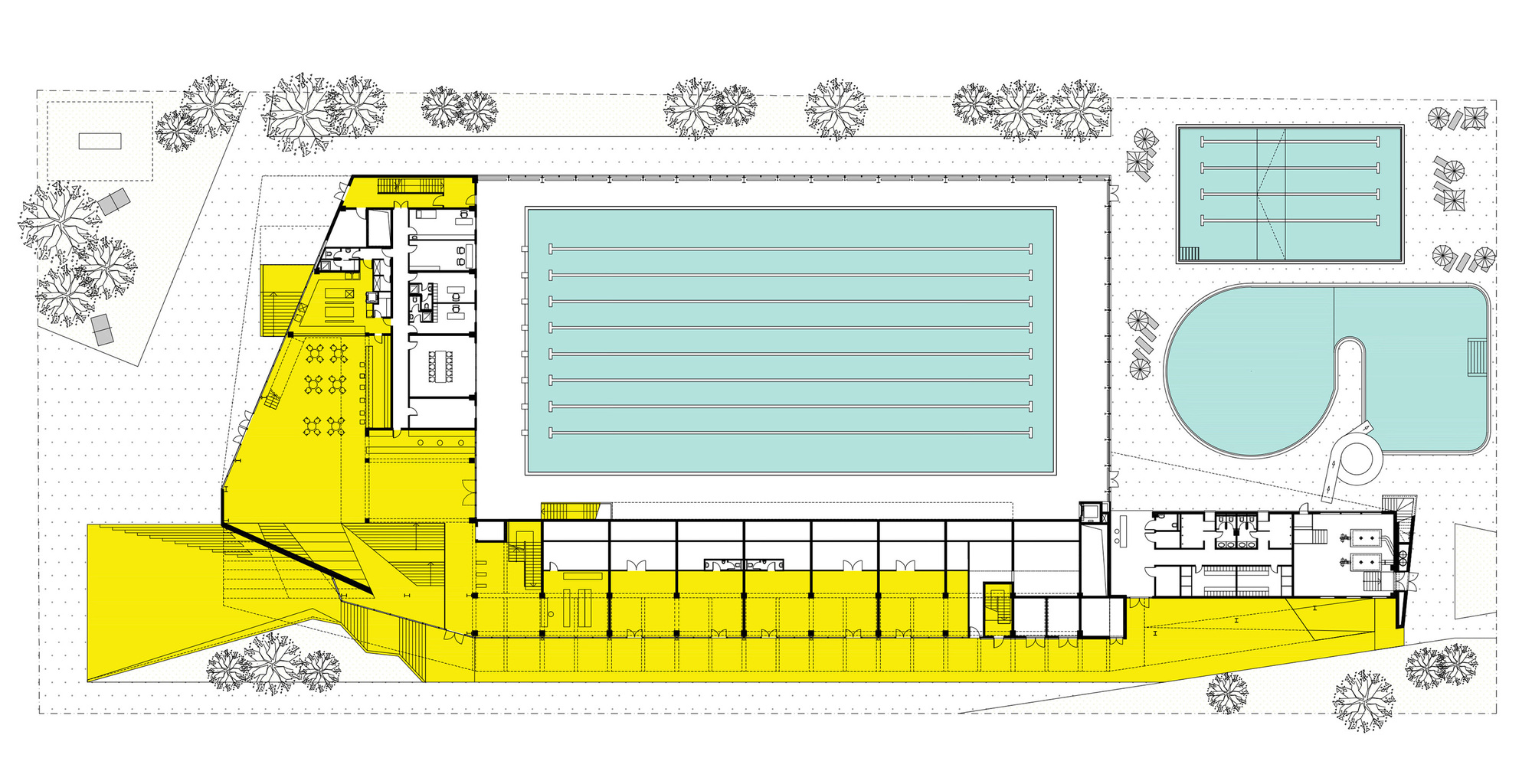 Gallery of Swimming Pool Vukovar / Turato Architects - 25