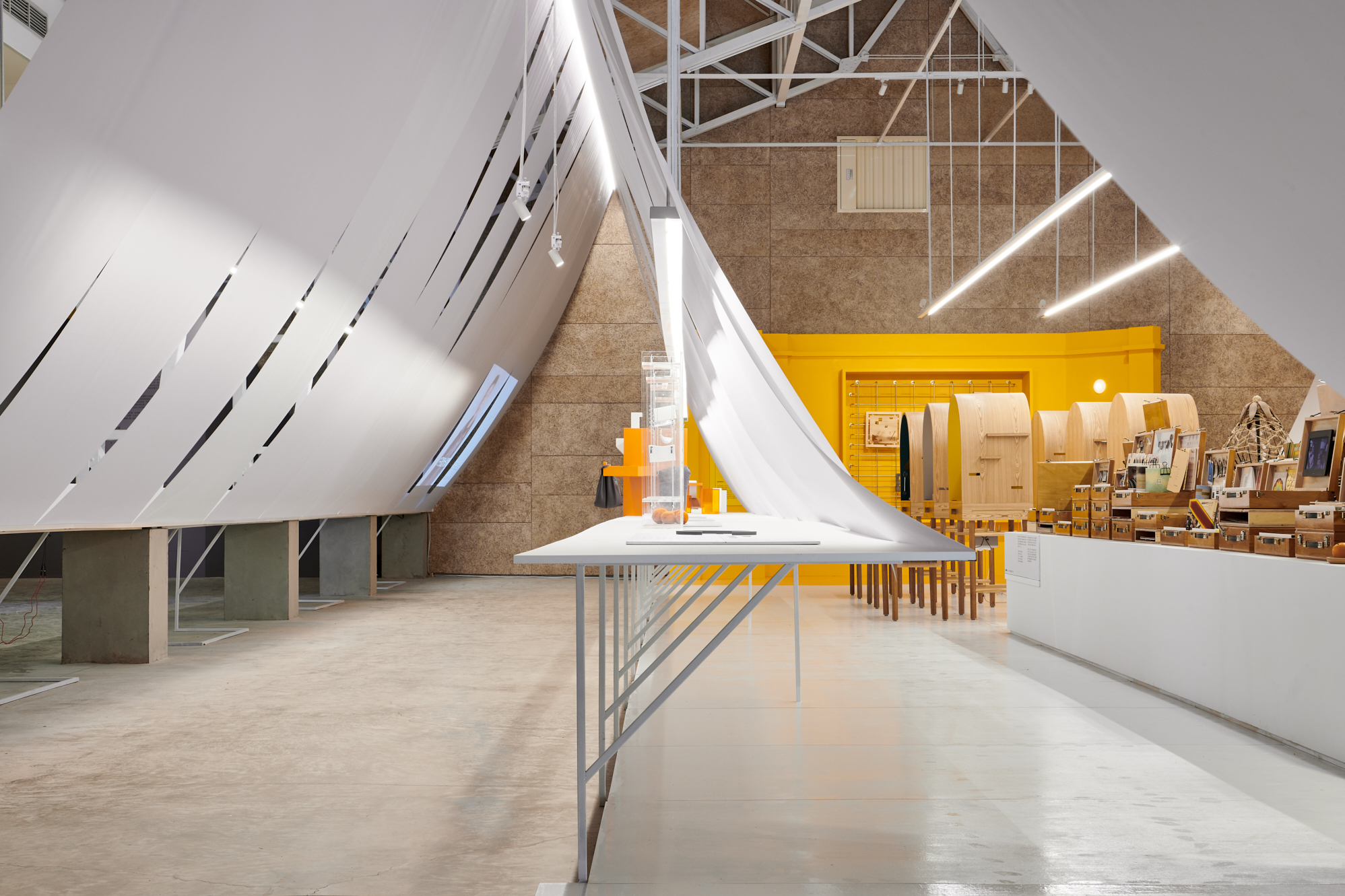 Gallery of Paper Roof Exhibition Space / B+P Architects - 11