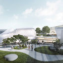 MAD Designs New "Floating Theater" of Glass Sails in China | ArchDaily