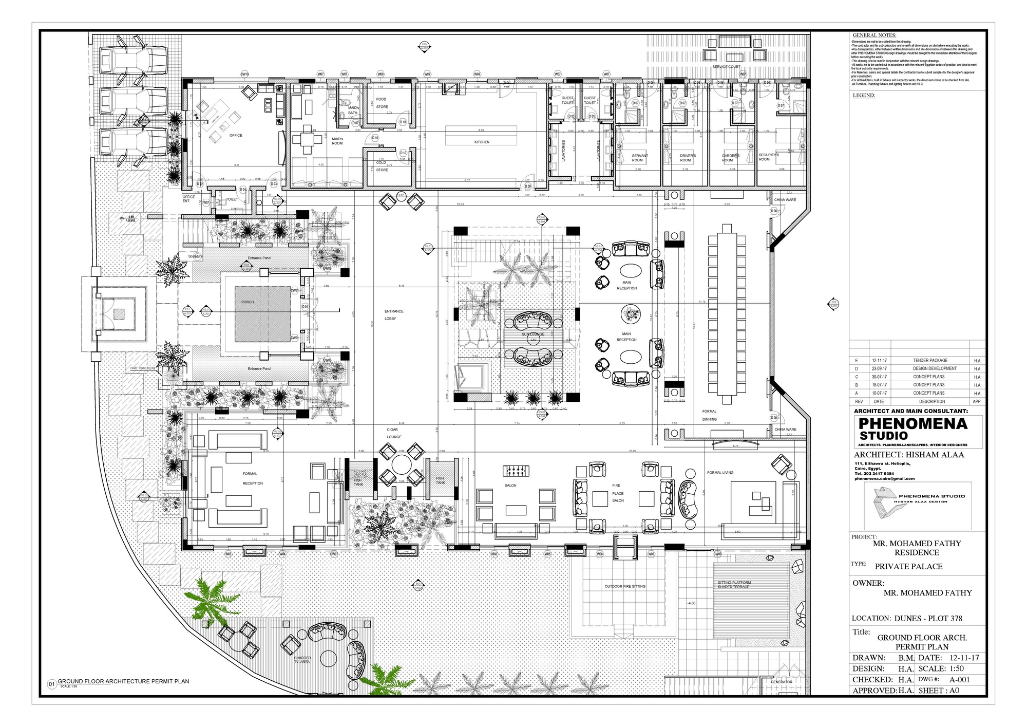 Galeria de Palácio Kattameya Dunes / Phenomena Studio - Hisham Alaa ...
