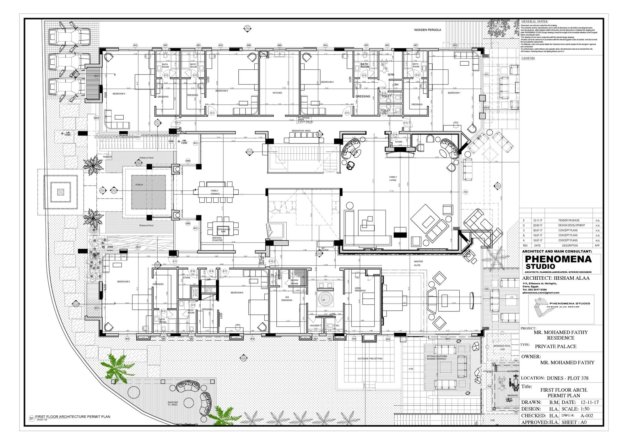 Galeria de Palácio Kattameya Dunes / Phenomena Studio - Hisham Alaa ...