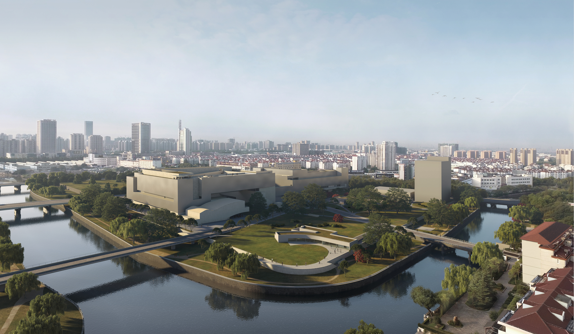 Gallery of Álvaro Siza and Carlos Castanheira Design New Haishang ...