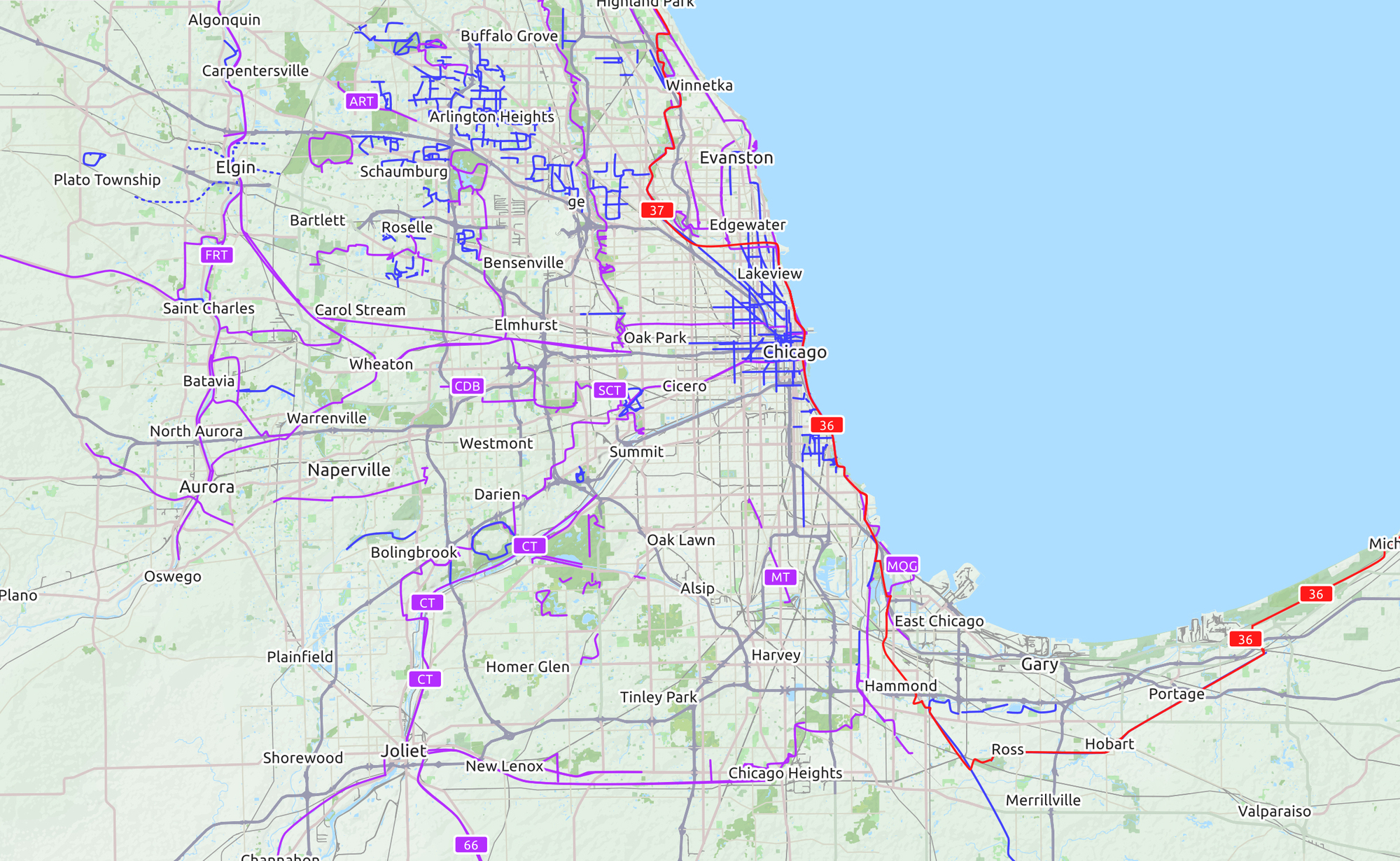 Galería de OpenCycleMap: conoce todas las ciclovias del mundo - 17