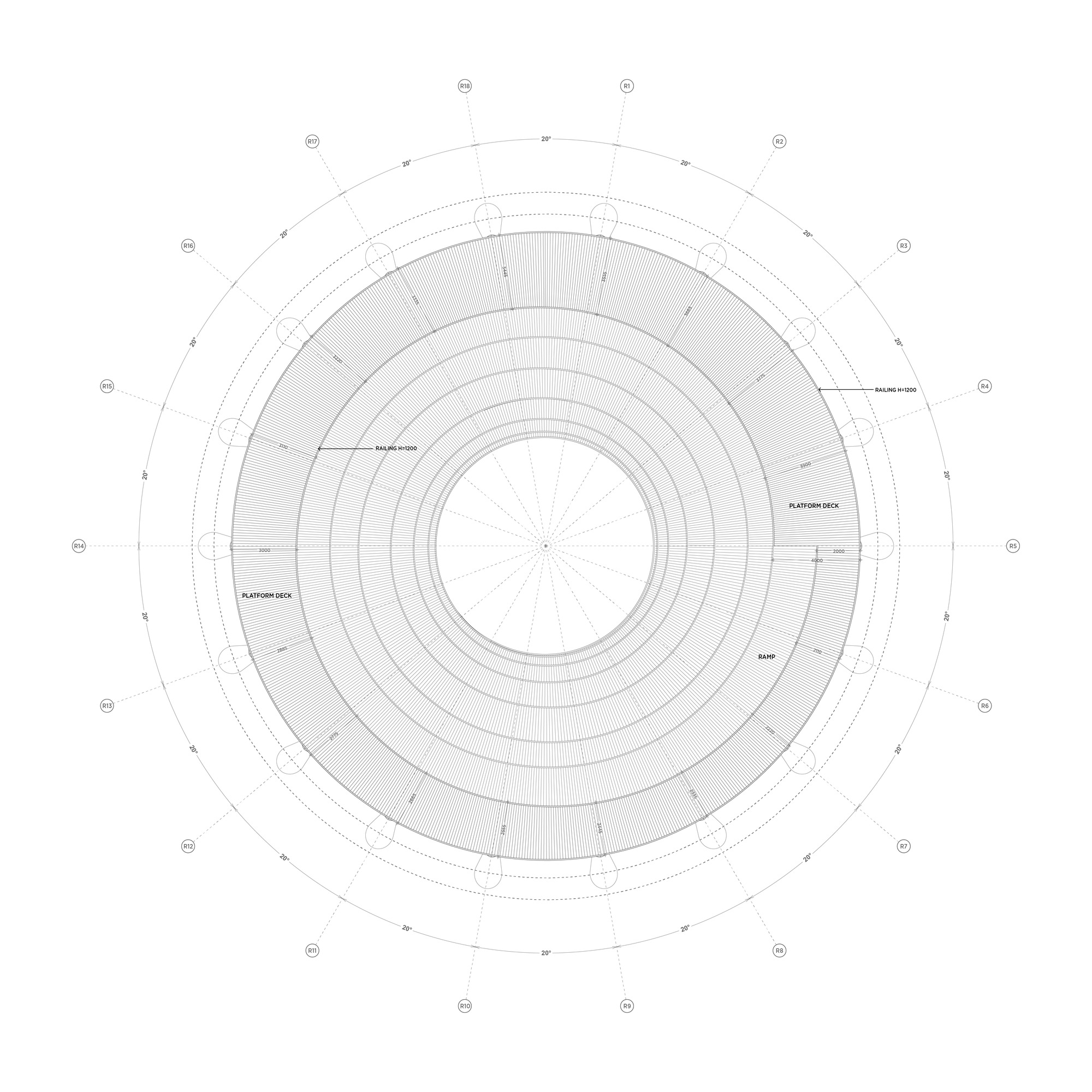 Gallery of 10 Innovative Ramp Solutions in Plans and Sections - 19