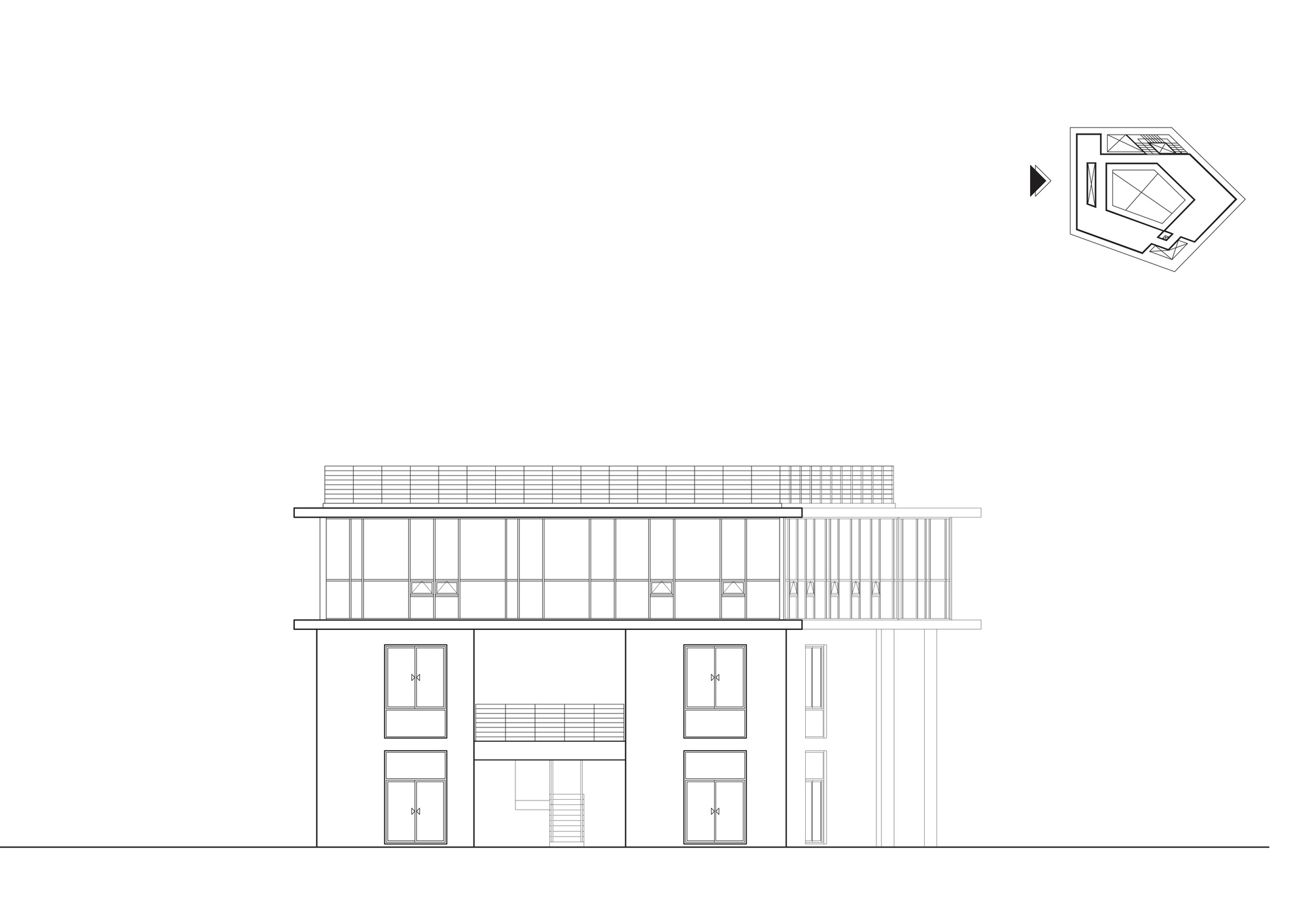 Gallery of Pentagon Commercial Building / On Architects Inc. - 32