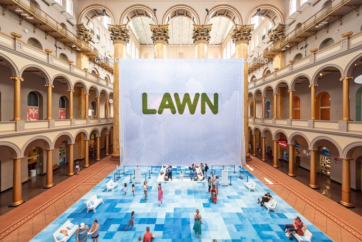 Gallery of Rockwell Group's LAB Creates a "Lawn" for the National ...