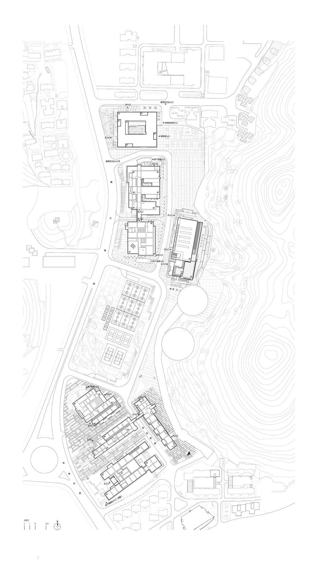 Gallery of Hunan University Tianma New Campus Complex / WCY Regional ...