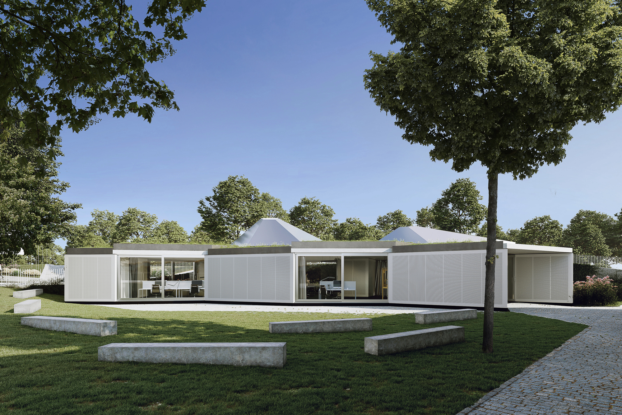 CHYBIK + KRISTOF Break Ground on New Modular Architecture Research ...