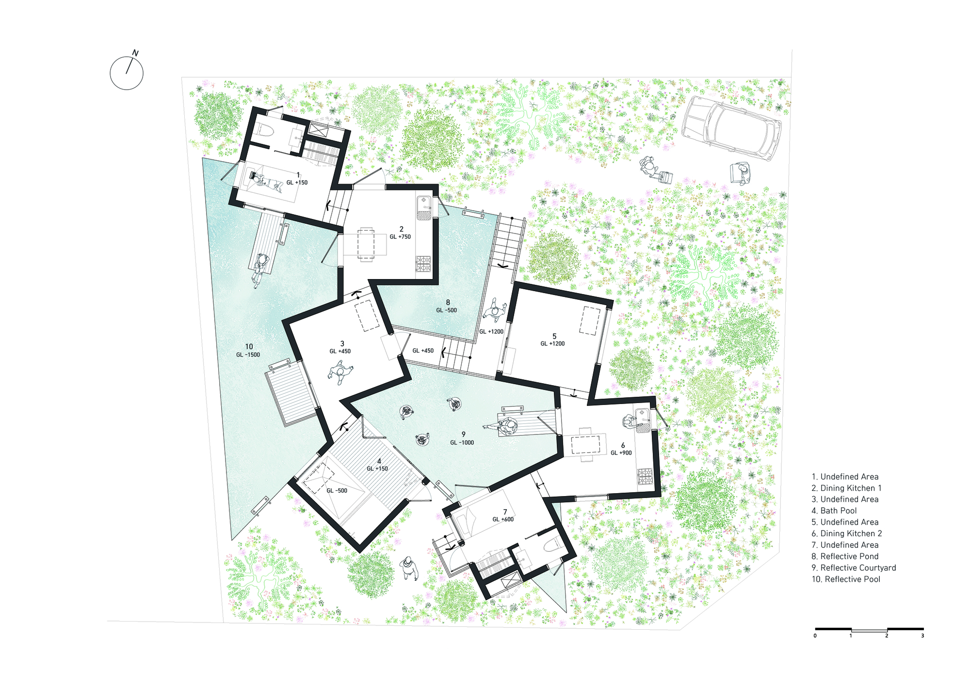 Gallery of Floating Cubes / YounghanChung Architects - 26