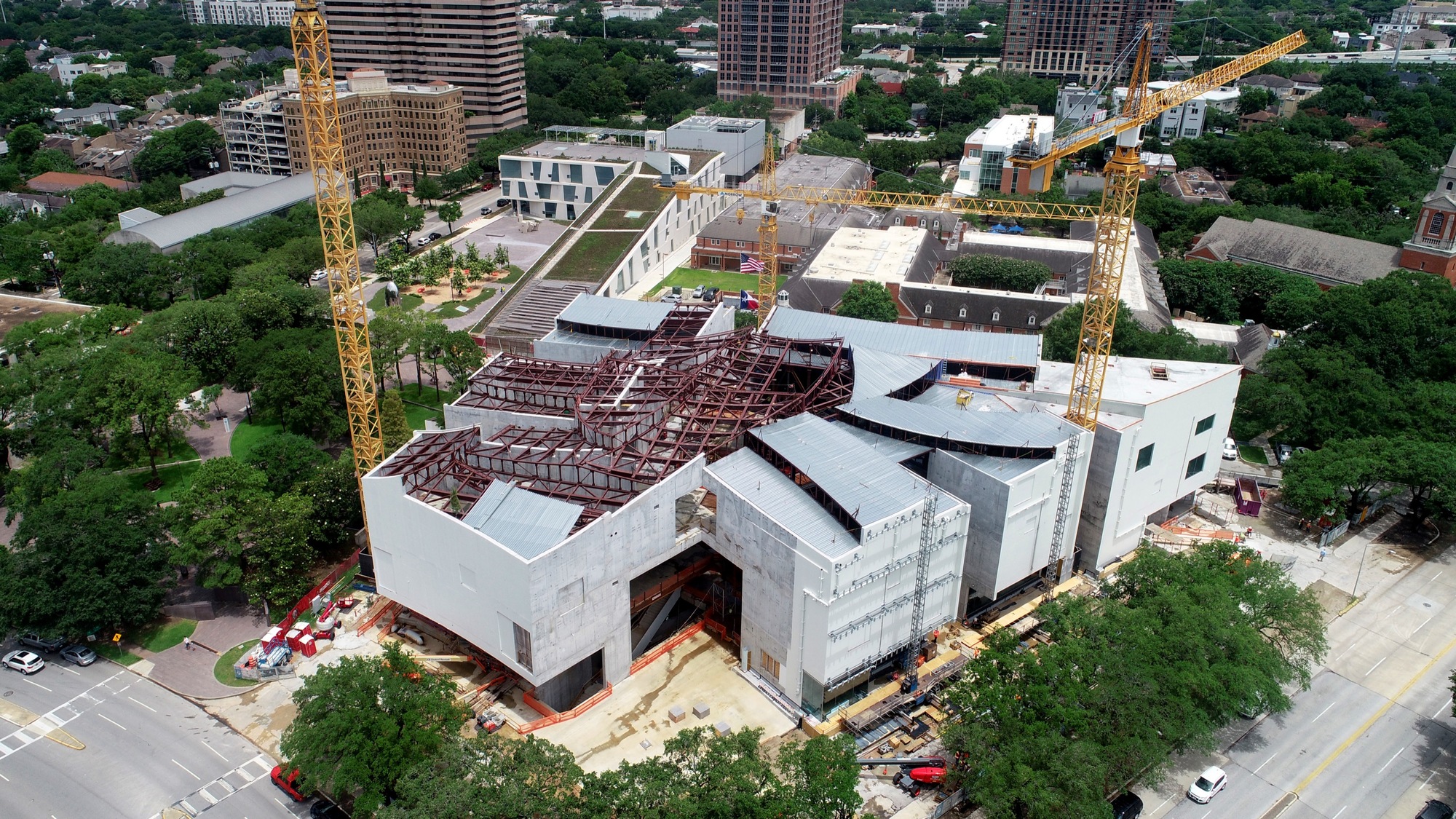 Se completa la construcción del Museo de Bellas Artes de Houston ...