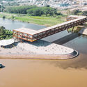 ARCVS Design Multifunctional Bridge Over River Danube | ArchDaily
