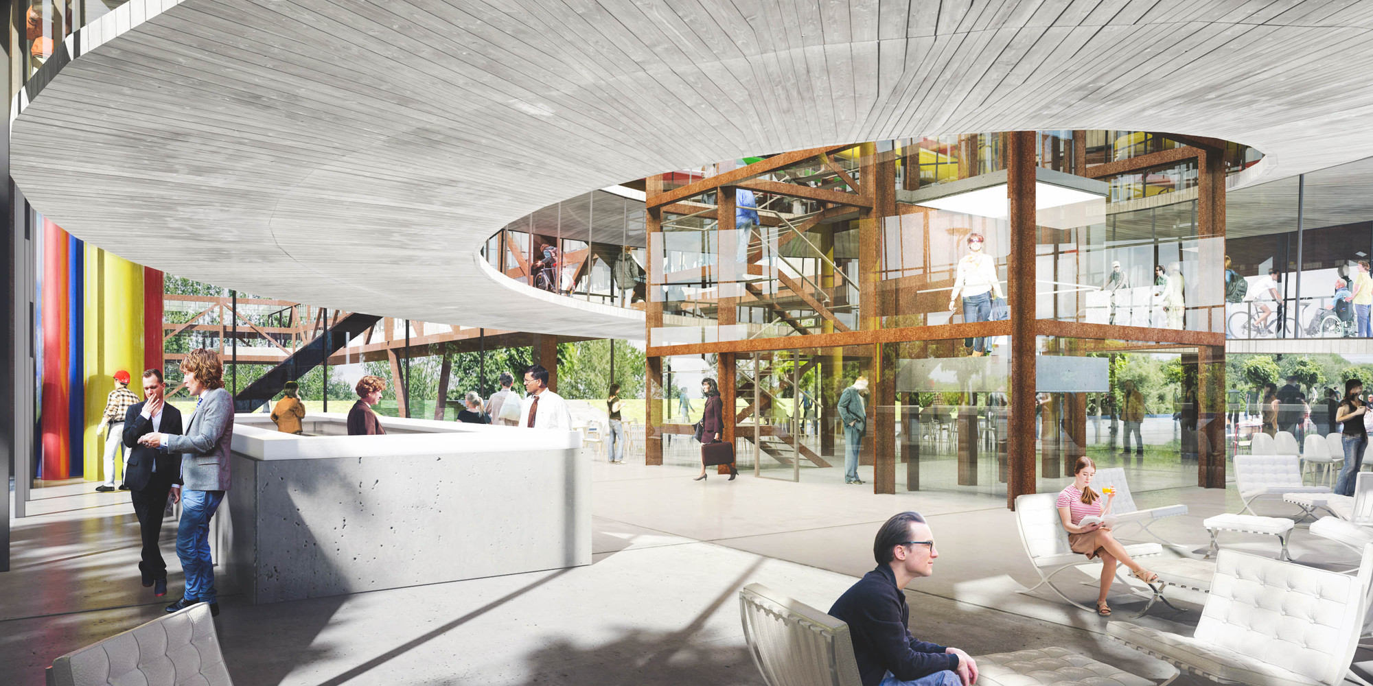 Gallery of ARCVS Design Multifunctional Bridge Over River Danube - 5