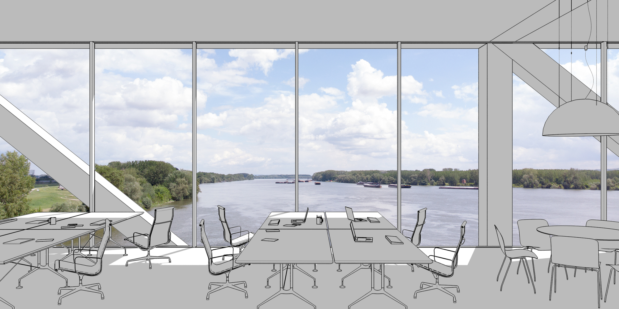 Gallery of ARCVS Design Multifunctional Bridge Over River Danube - 9