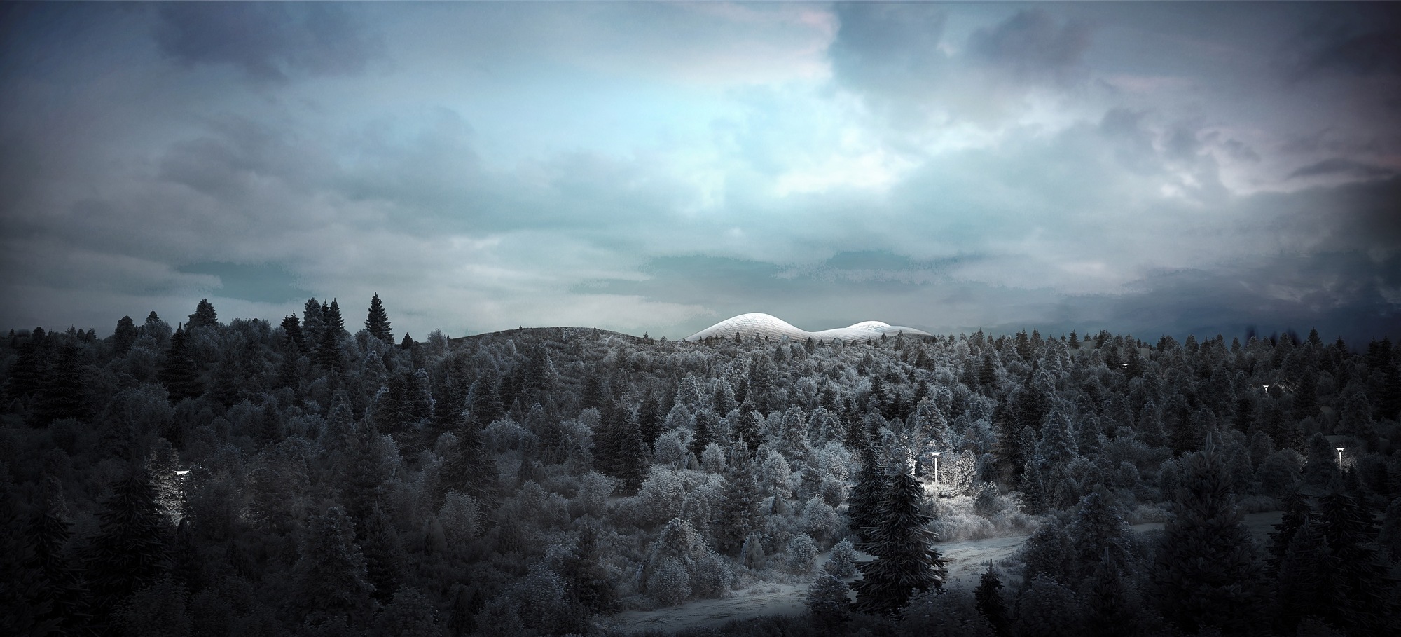 WilkinsonEyre Design Tropical Biodome in Iceland | ArchDaily