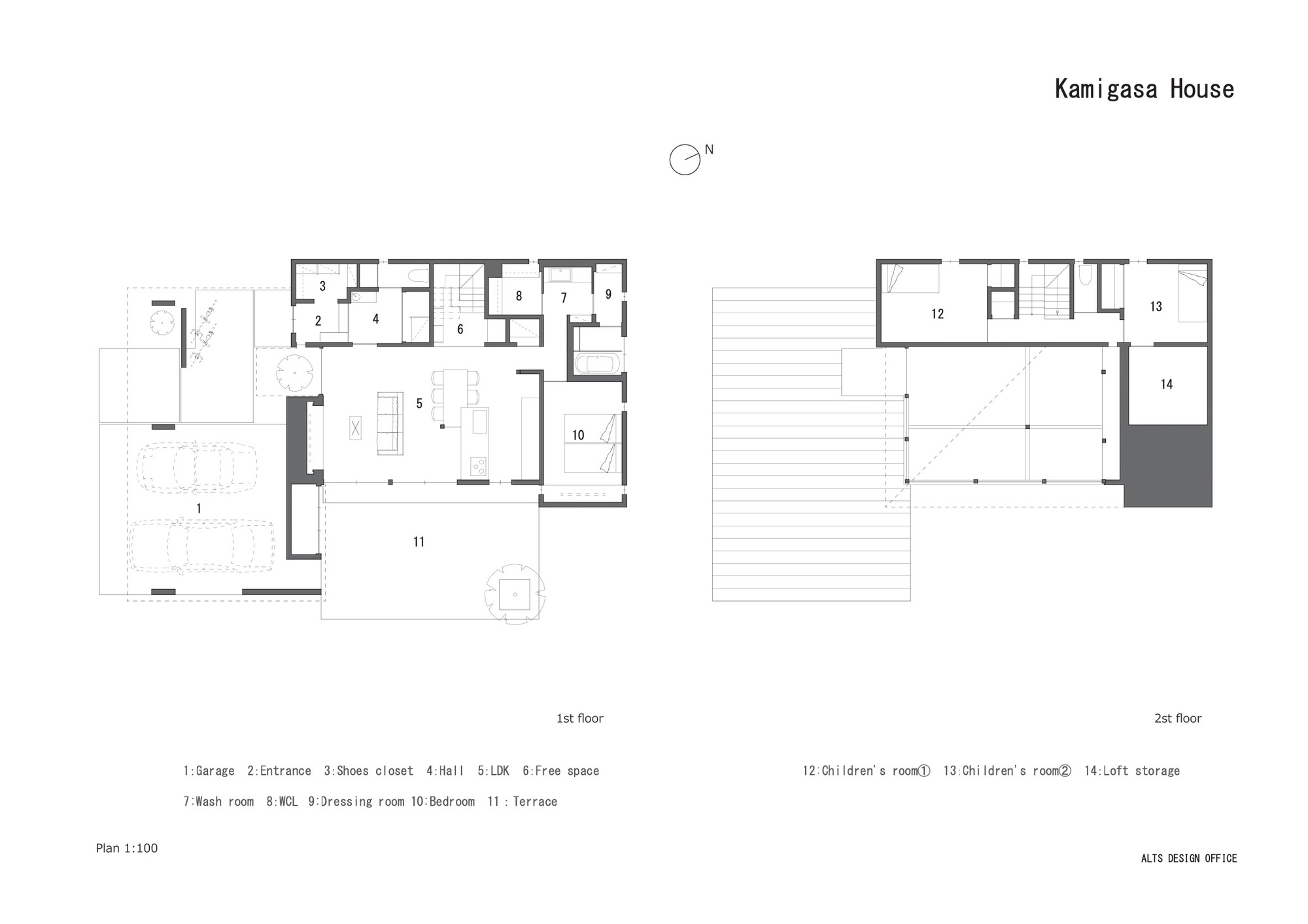Gallery of Kamikasa House / ALTS DESIGN OFFICE - 40