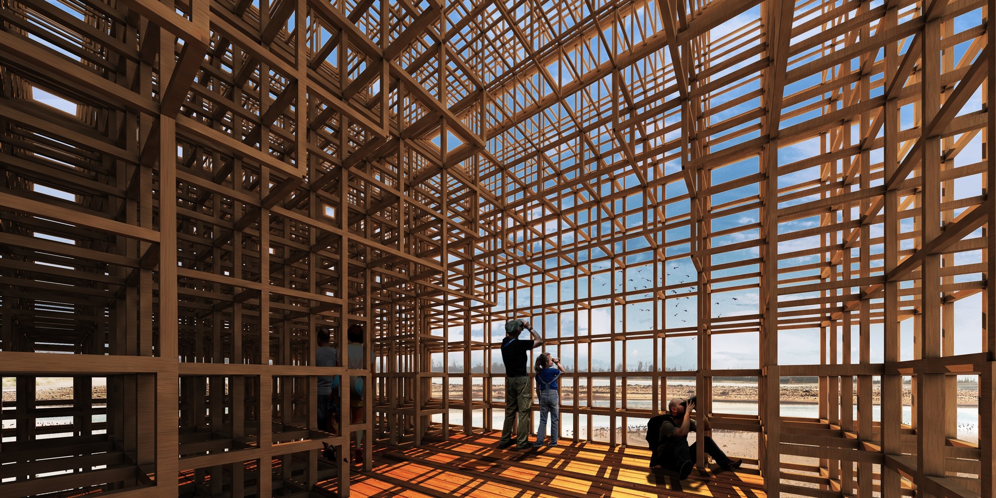 Gallery of Winning Designs for Abu Dhabi Flamingo Observation Tower - 14