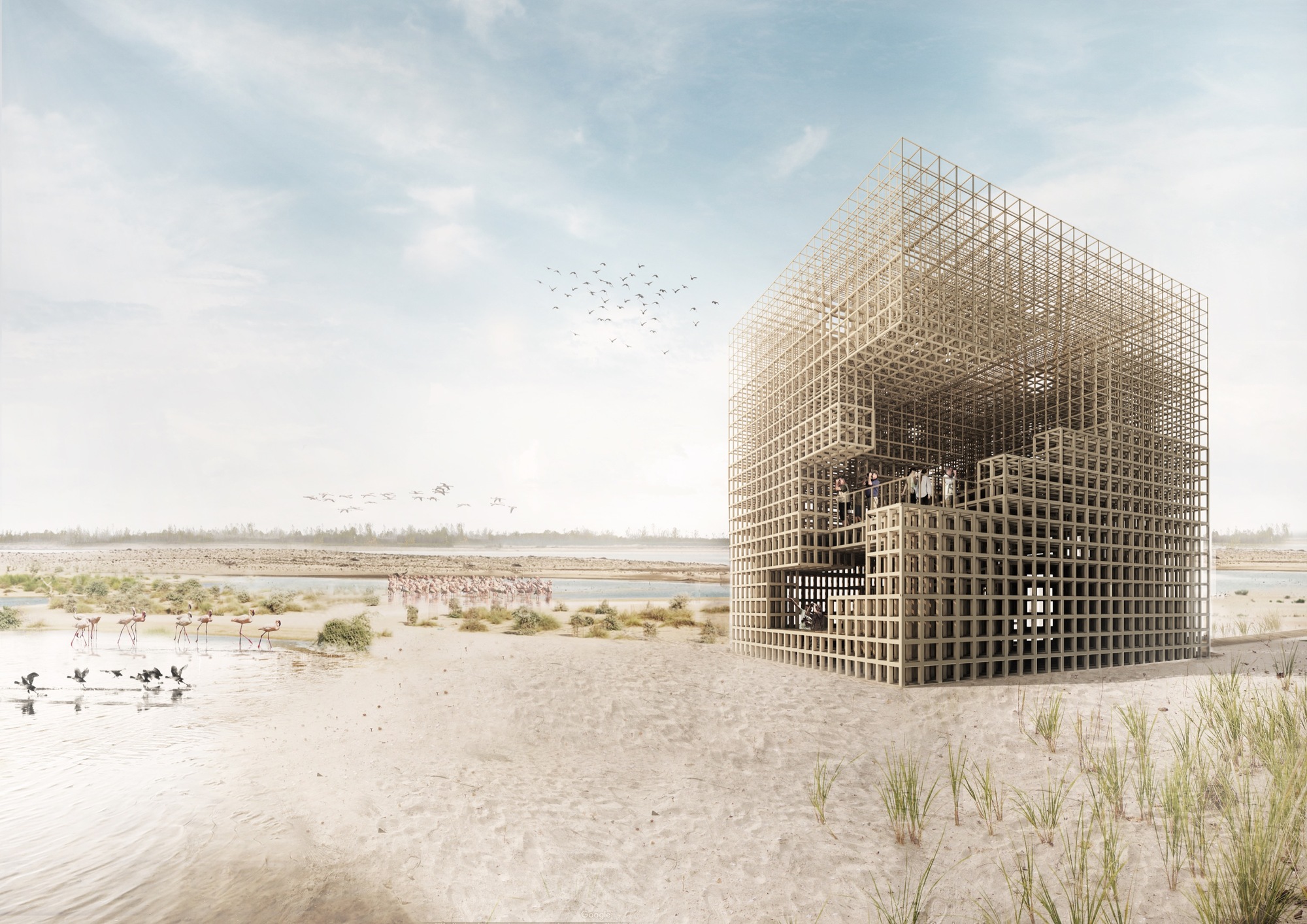 Gallery of Winning Designs for Abu Dhabi Flamingo Observation Tower - 12