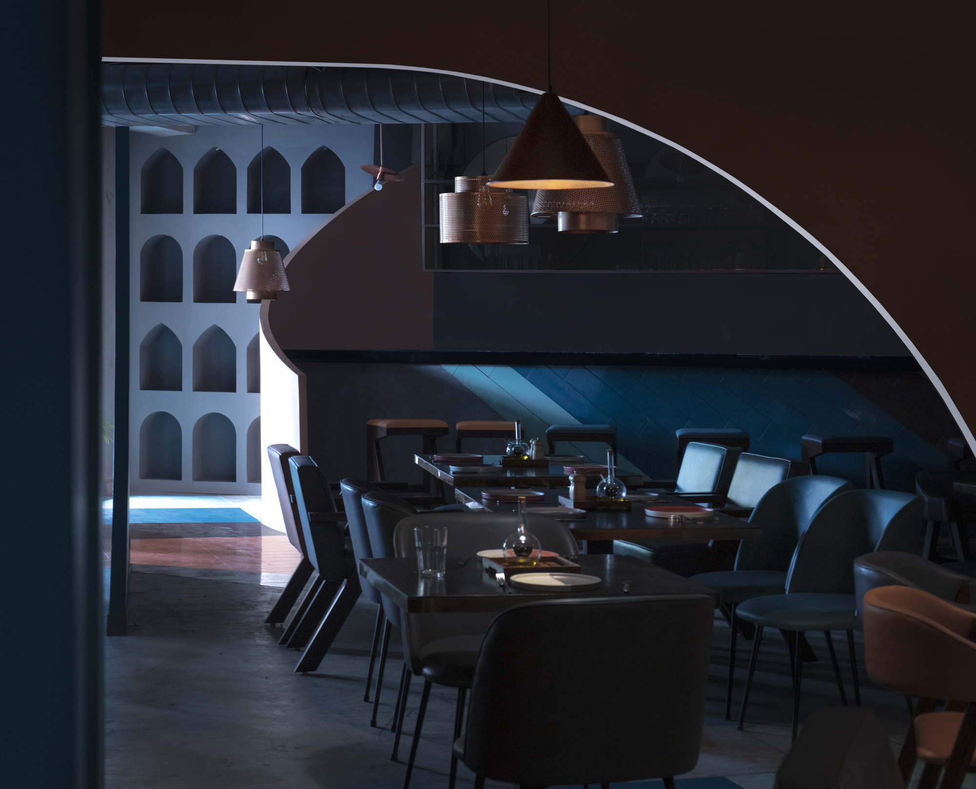 Gallery of The Geometrication Restaurant / Renesa Architecture Design ...