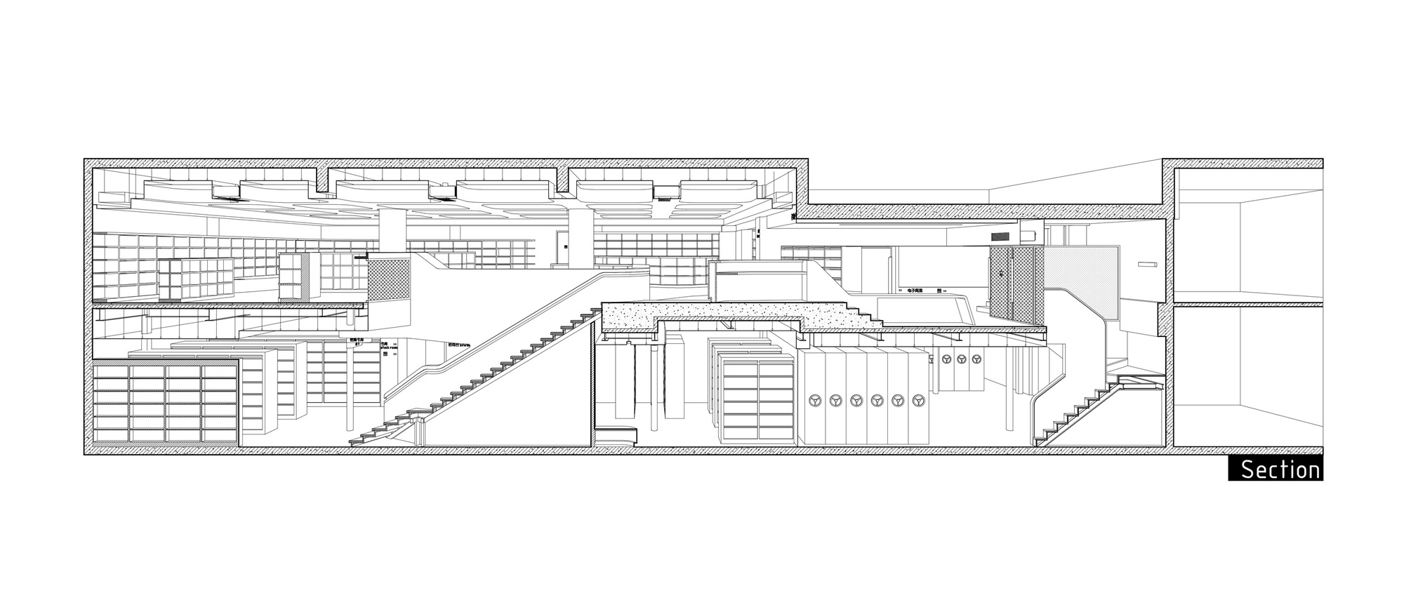 Gallery of Jingshan School Library Renovation / Hui-Yin Design ...