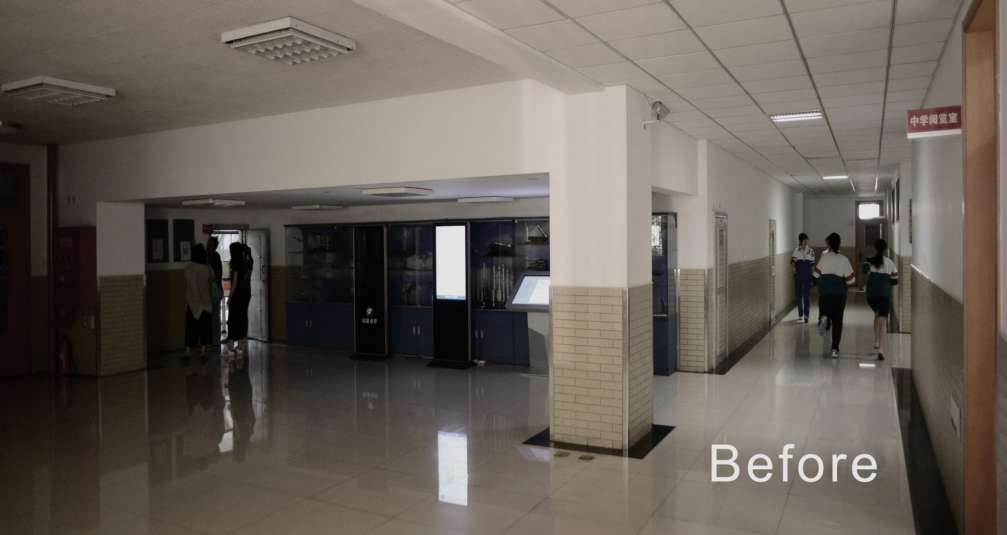 Gallery of Jingshan School Library Renovation / Hui-Yin Design ...