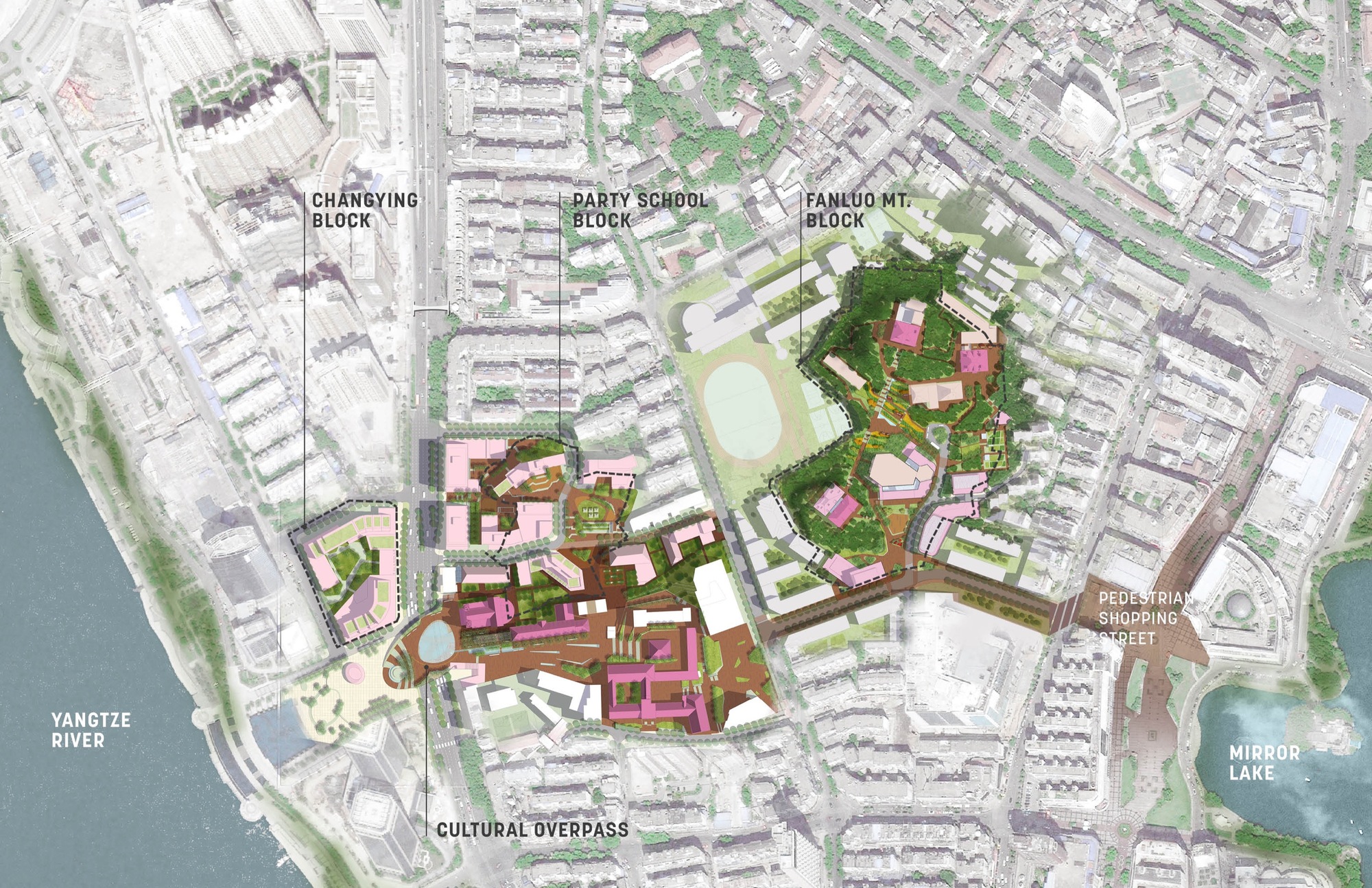 Gallery of Sasaki Reveals Urban Renewal Project in Wuhu, China - 3