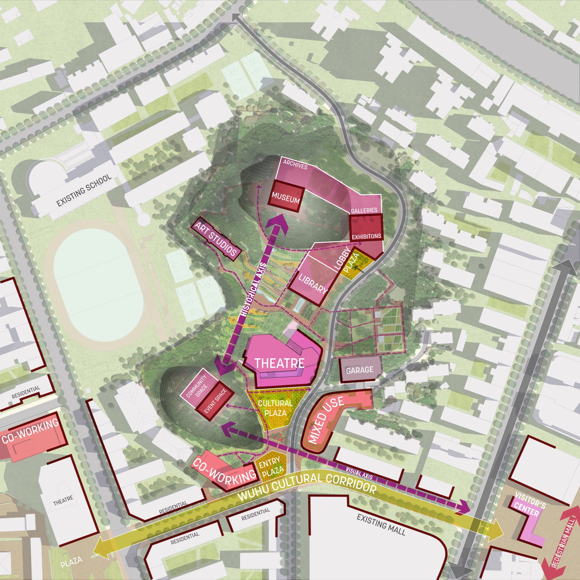 Gallery of Sasaki Reveals Urban Renewal Project in Wuhu, China - 7