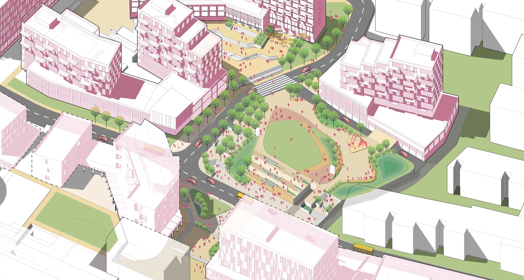 Gallery of Sasaki Reveals Urban Renewal Project in Wuhu, China - 12