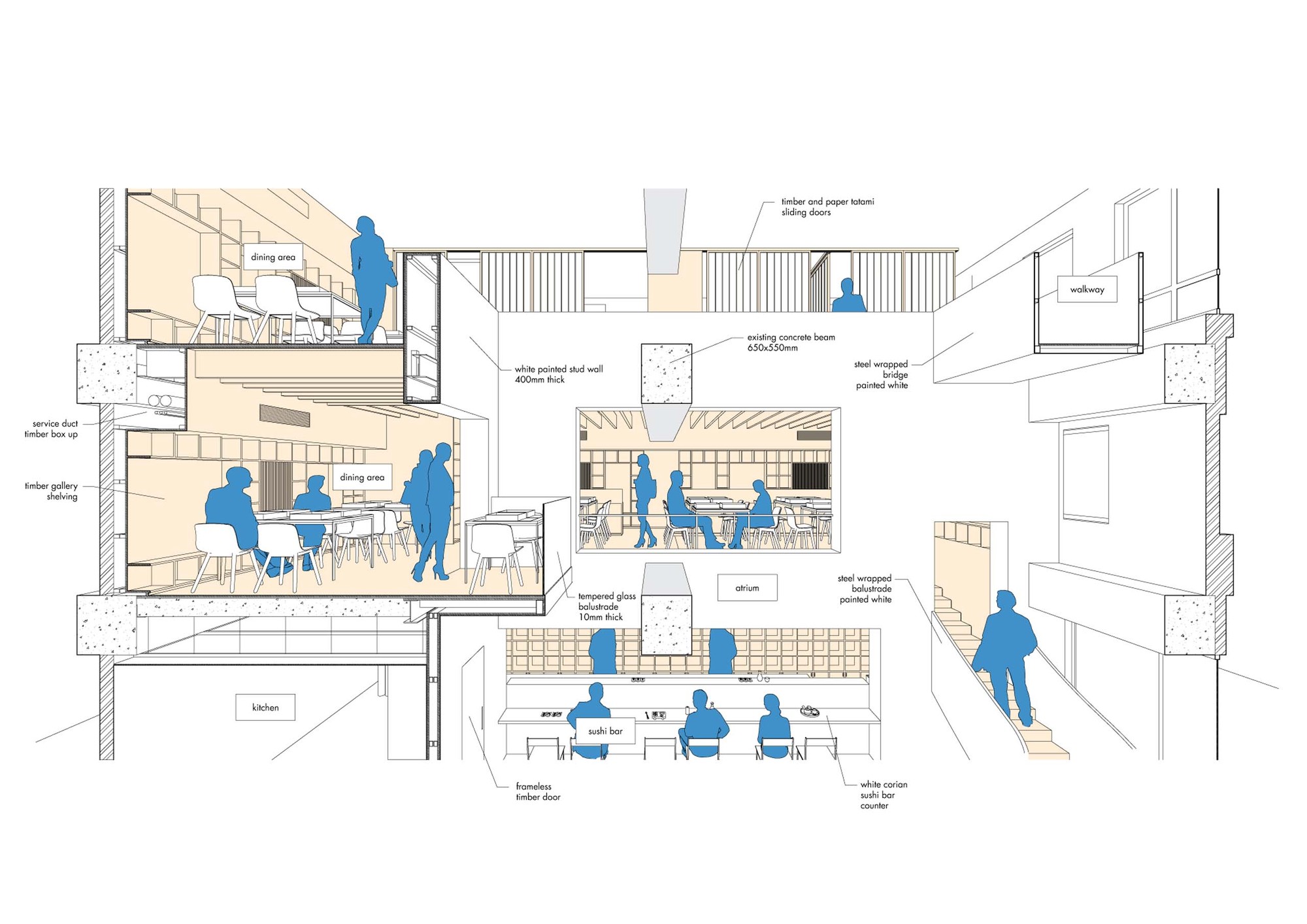 Gallery of laii Restaurant / maison h - 46