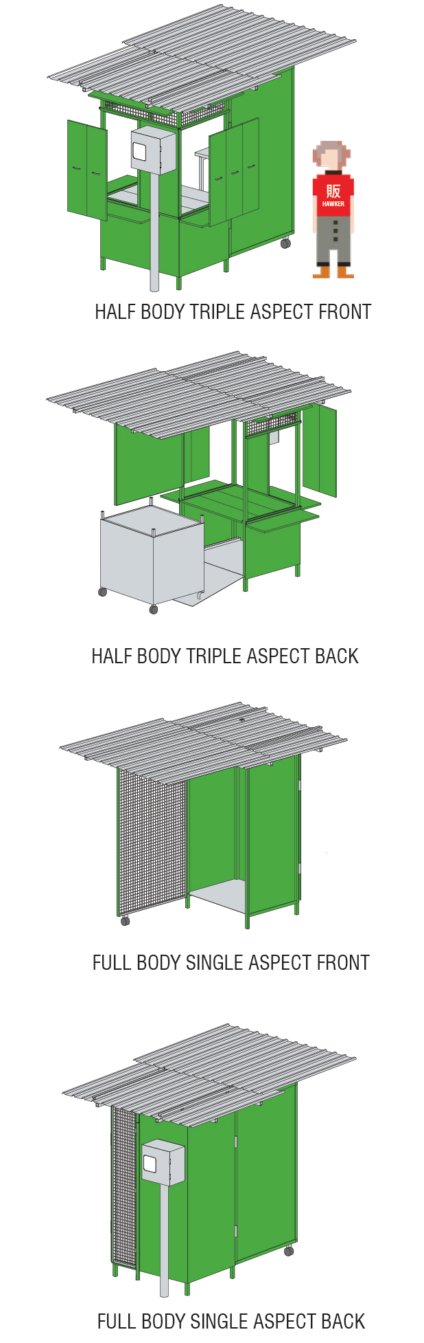 Gallery of Hawker Reload Street Stands / Groundwork Architects ...