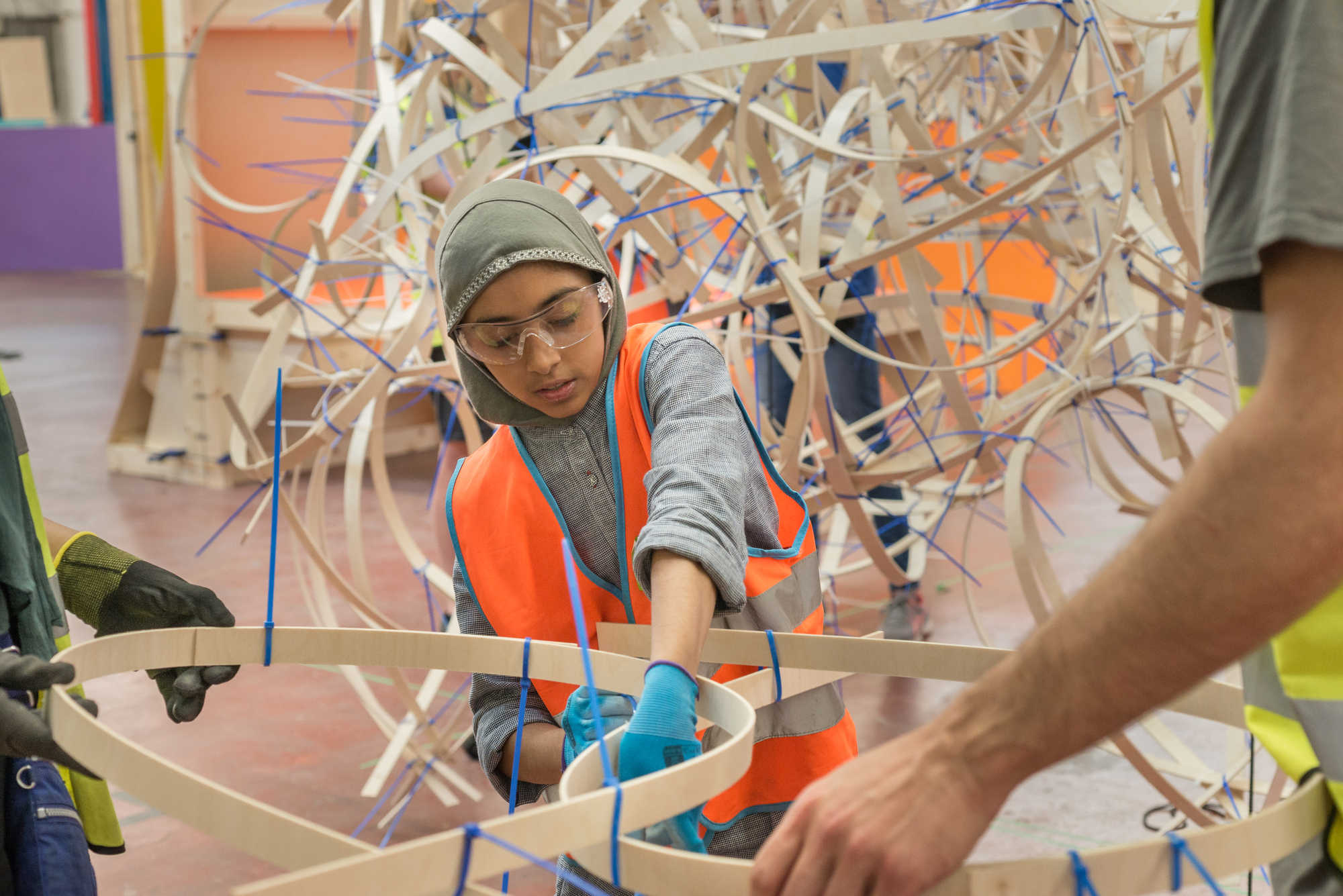Gallery of School Children Design and Build London's First Mega Maker ...