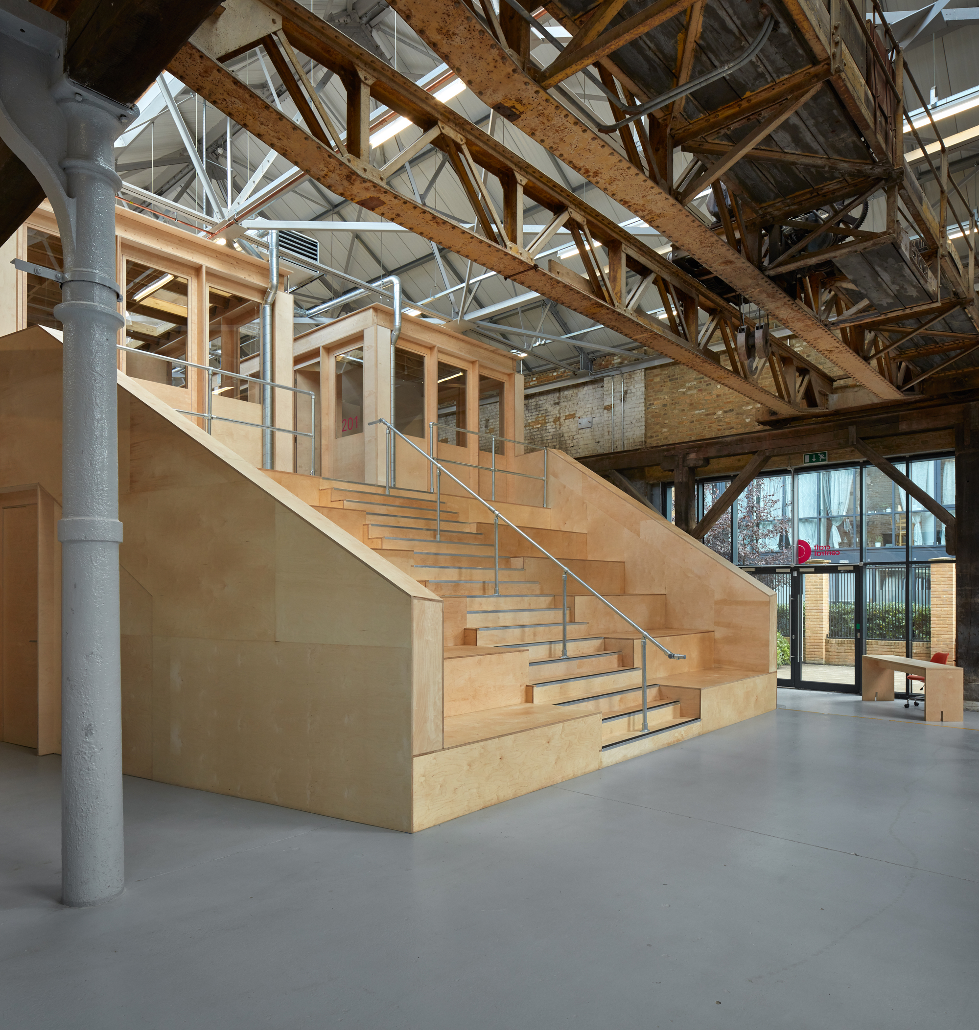 Gallery of The Forge Offices and Exhibition Space / Emrys Architects - 6