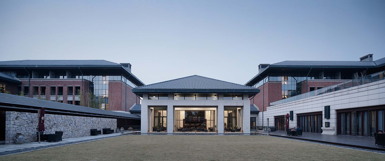 Gallery of Western Academy of Haining International Campus of Zhejiang ...