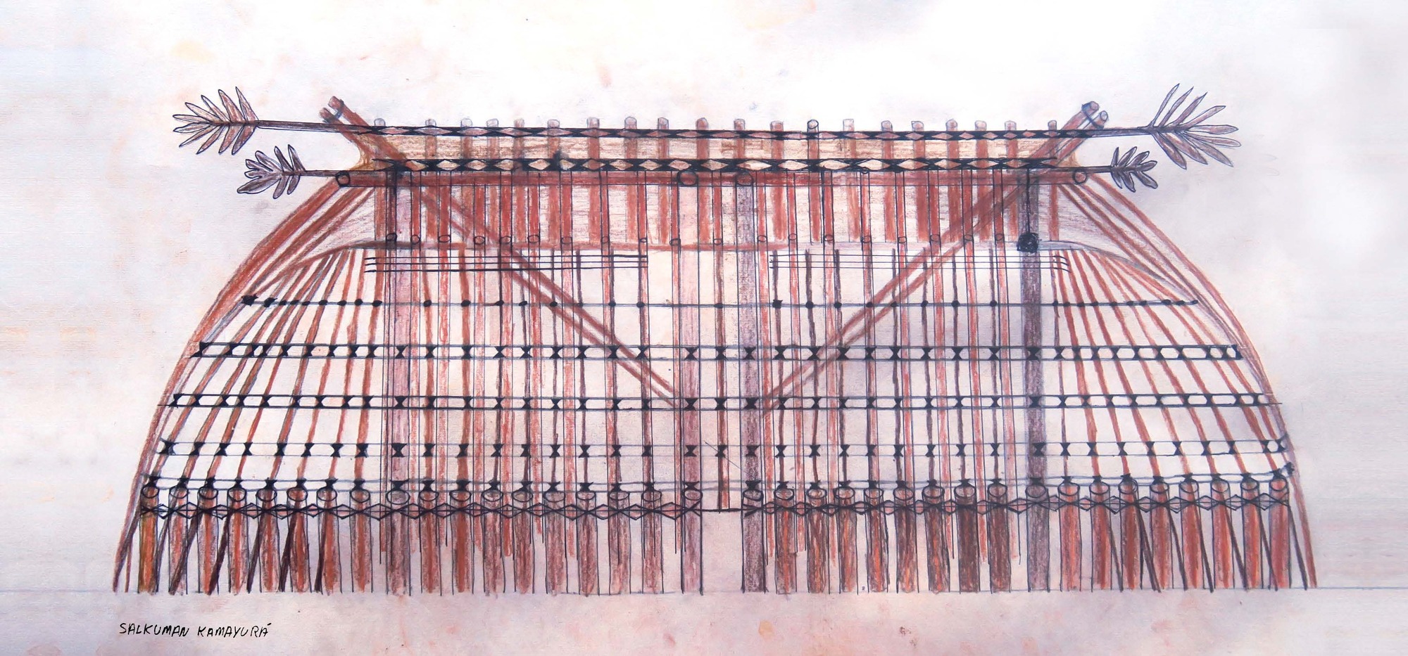 Manual de Arquitetura Kamayurá | ArchDaily Brasil