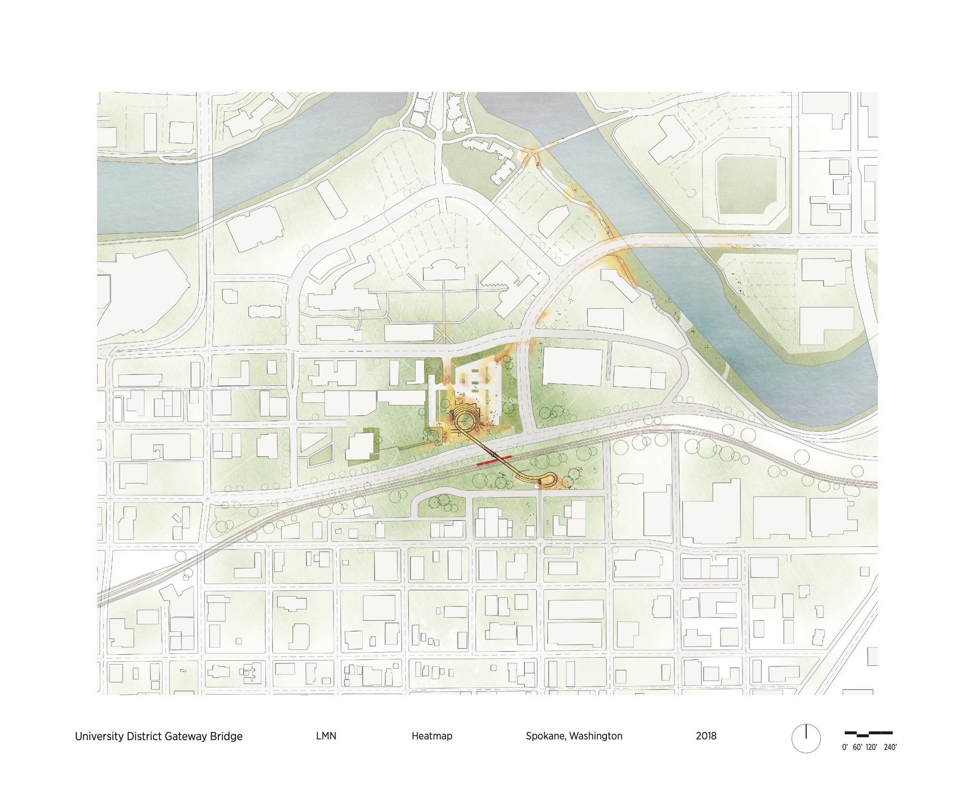 Gallery of University District Gateway Bridge / LMN Architects - 17