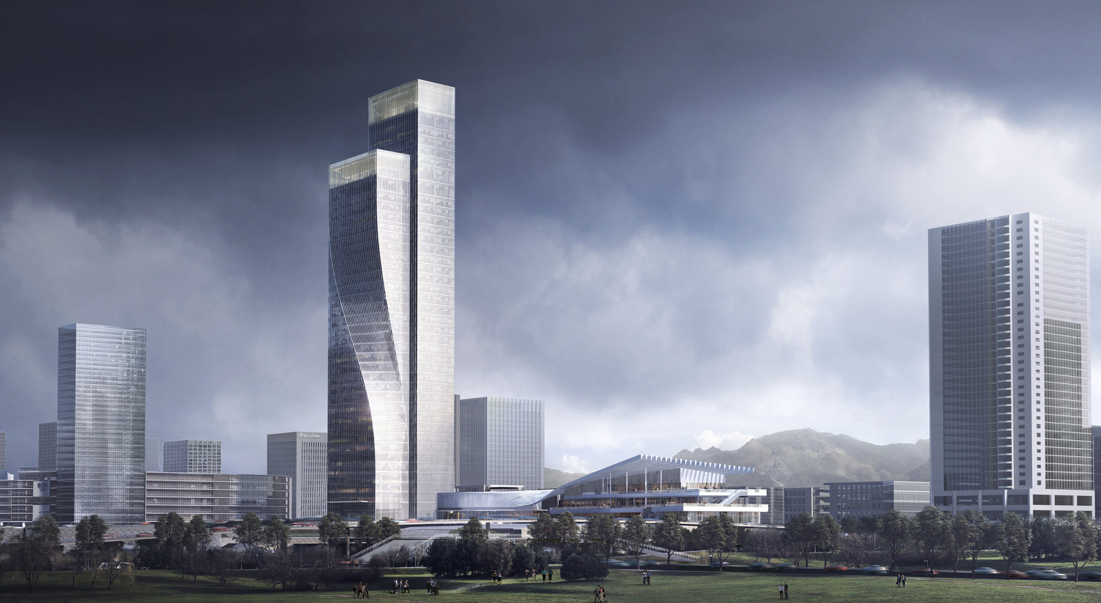 Gallery of Construction in Progress on Twisting Towers in Southwest ...