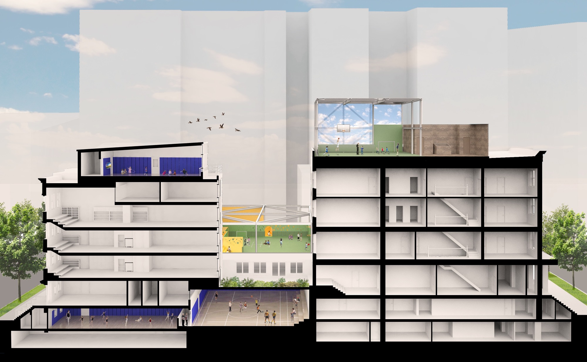 Gallery of Rodeph Sholom School Playdecks / Murphy Burnham & Buttrick ...