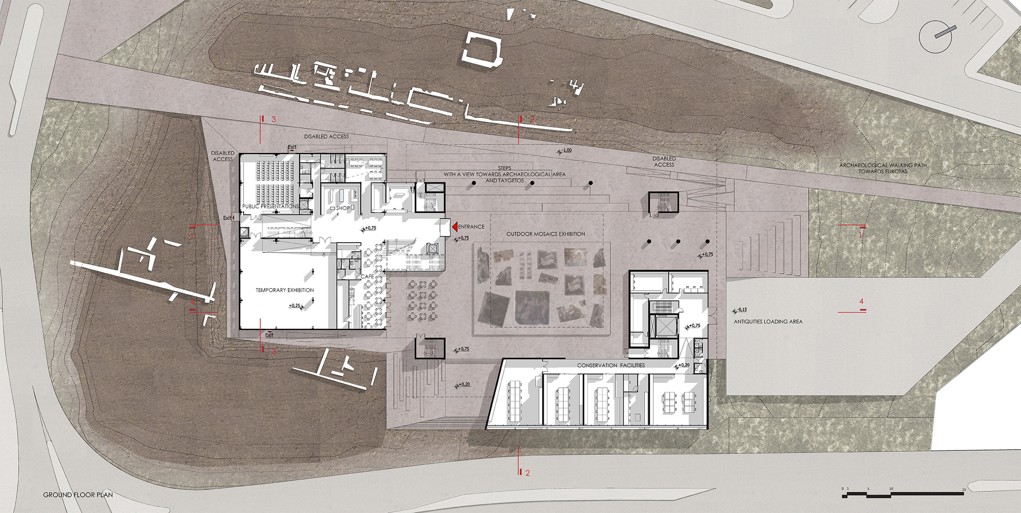 Gallery of Winning Proposal for the New Archaeological Museum of Sparta ...