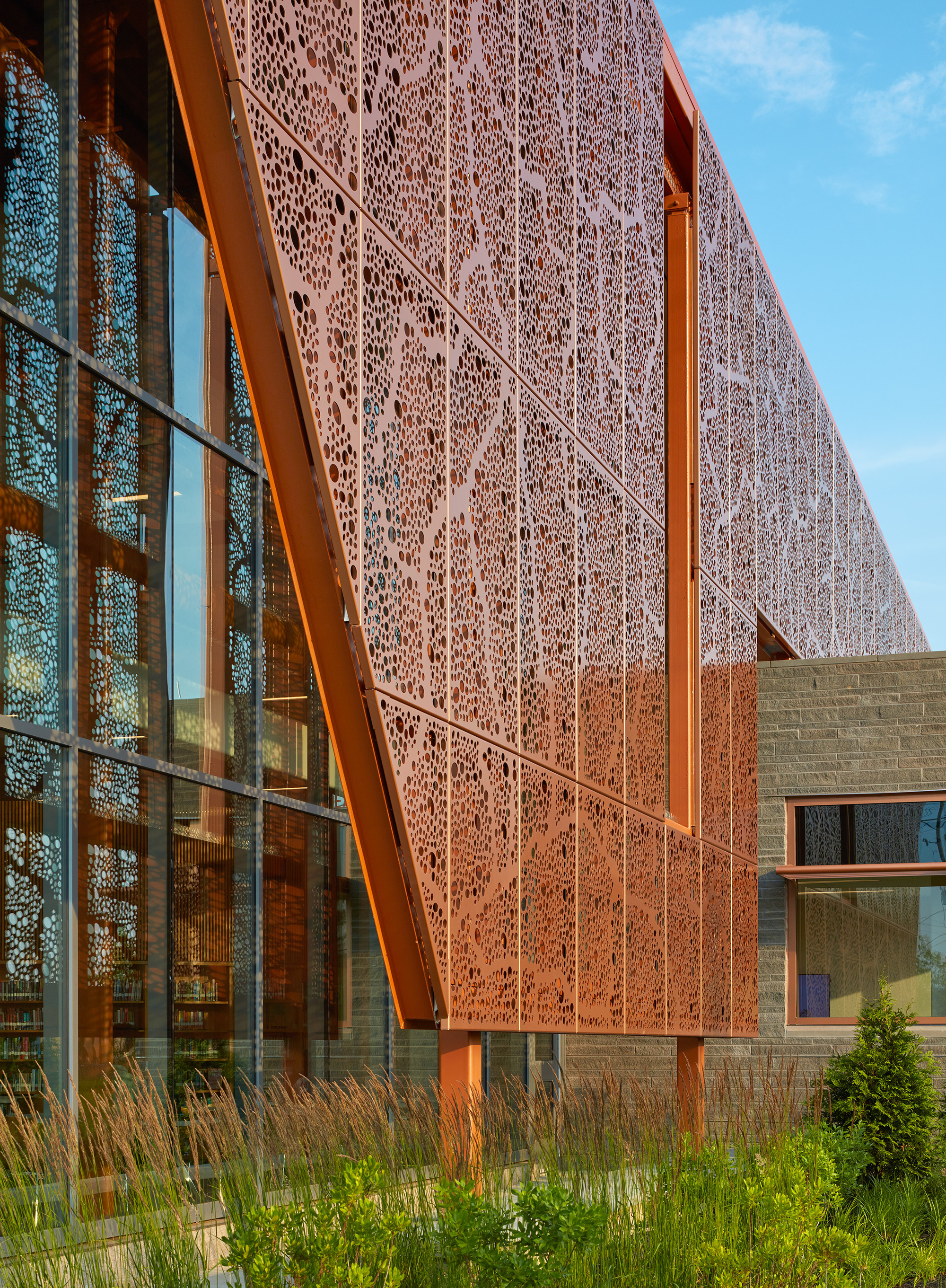 Gallery of Route 9 Library / Perkins and Will - 18