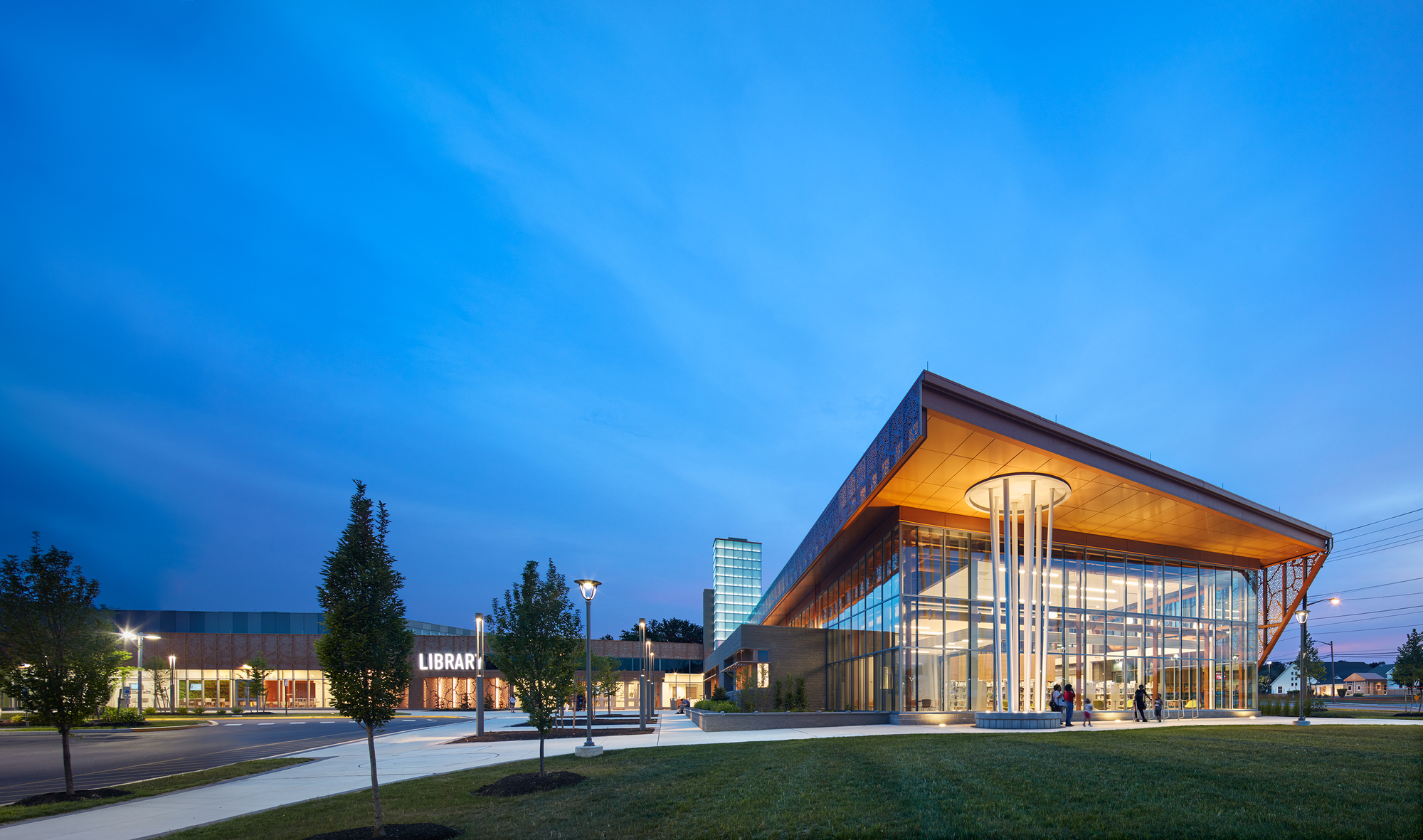 Gallery of Route 9 Library / Perkins and Will - 9